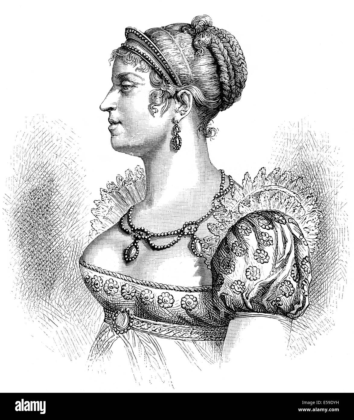 Empress Marie Louise Of France High Resolution Stock Photography and ...