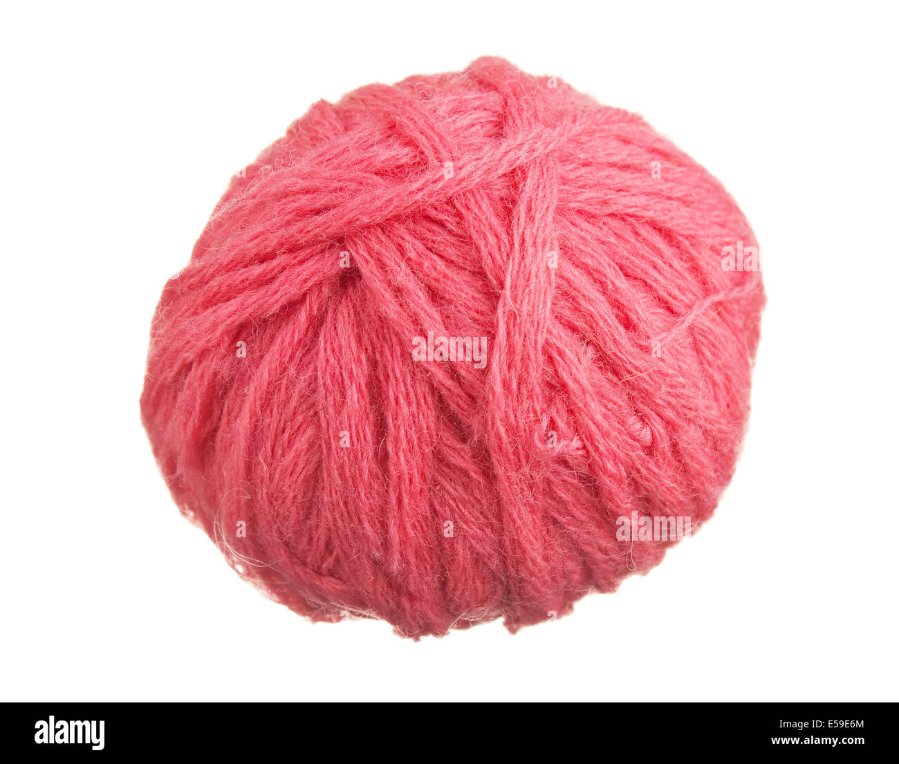 ball of wool isolated on a white background Stock Photo - Alamy