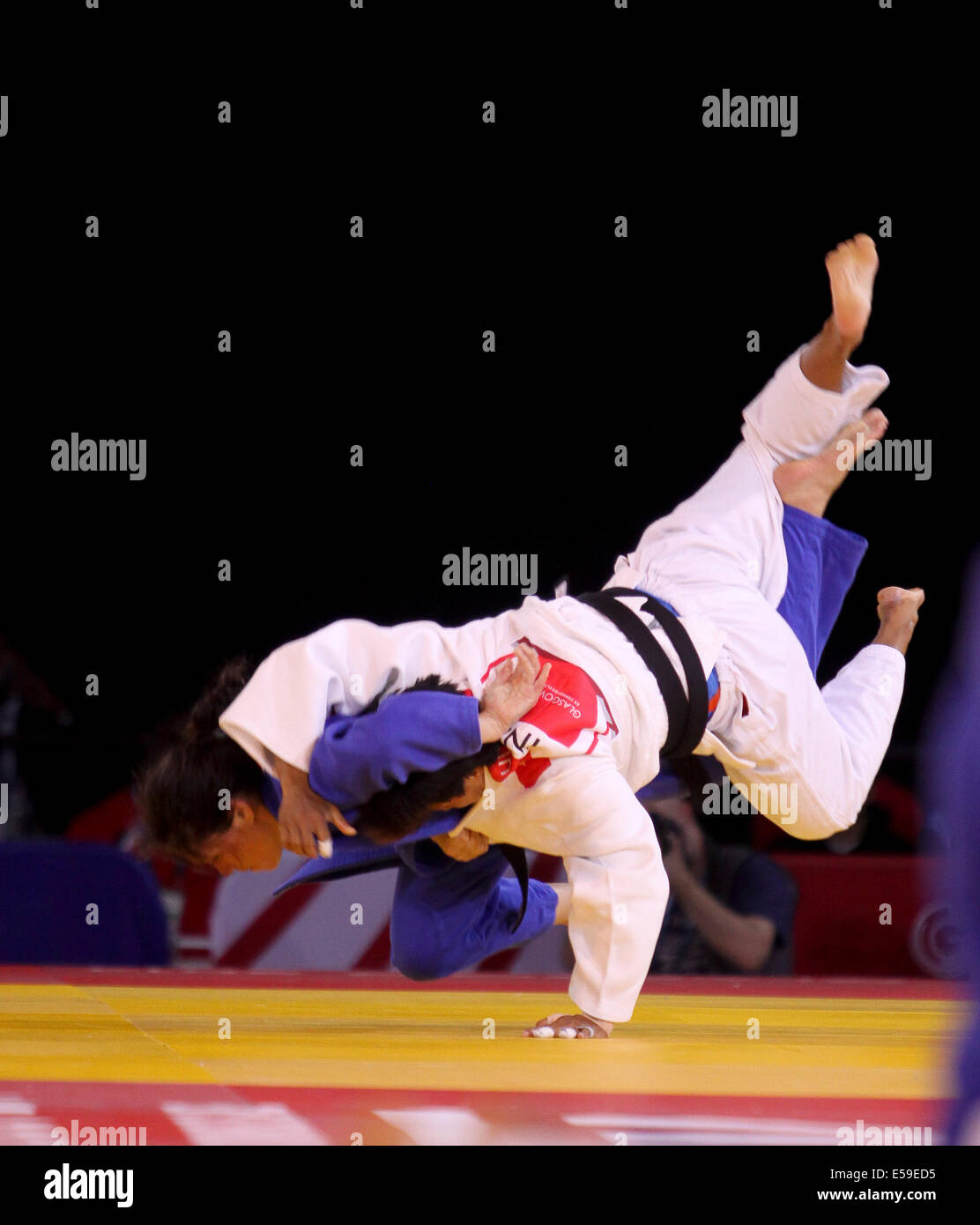 Glasgow, Scotland, UK. 24th July, 2014. Day one competition in the Judo ...