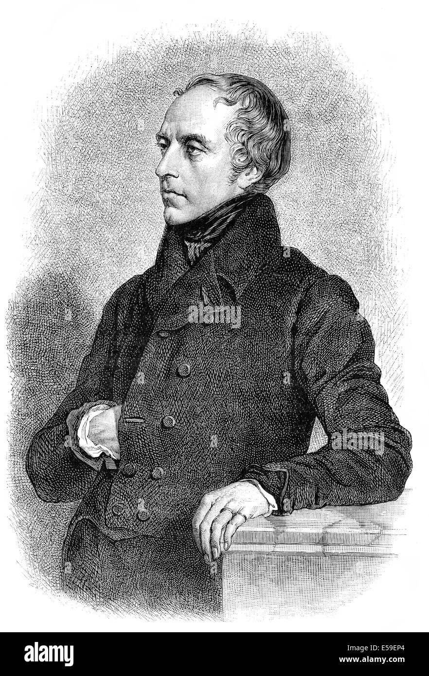 Francois Pierre Guillaume Guizot, 1787 - 1874, a French historian ...