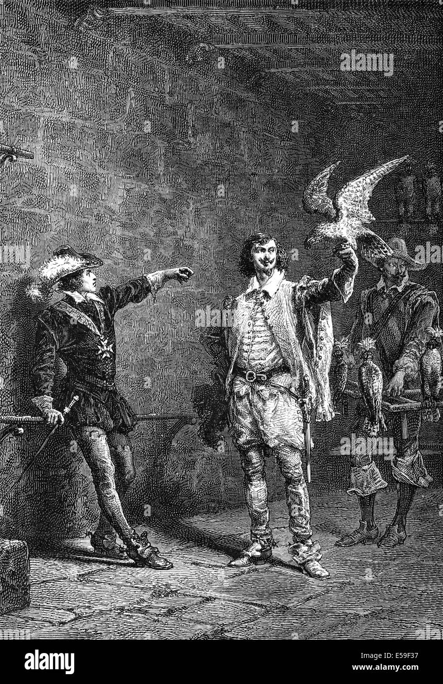 Louis xiii king of france 1601 1643 Black and White Stock Photos ...