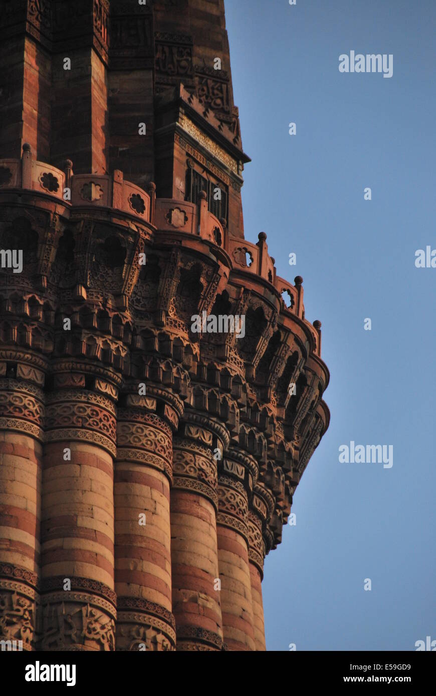 India. Delhi. Qutb Minar is the tallest brick minaret in the world, and ...