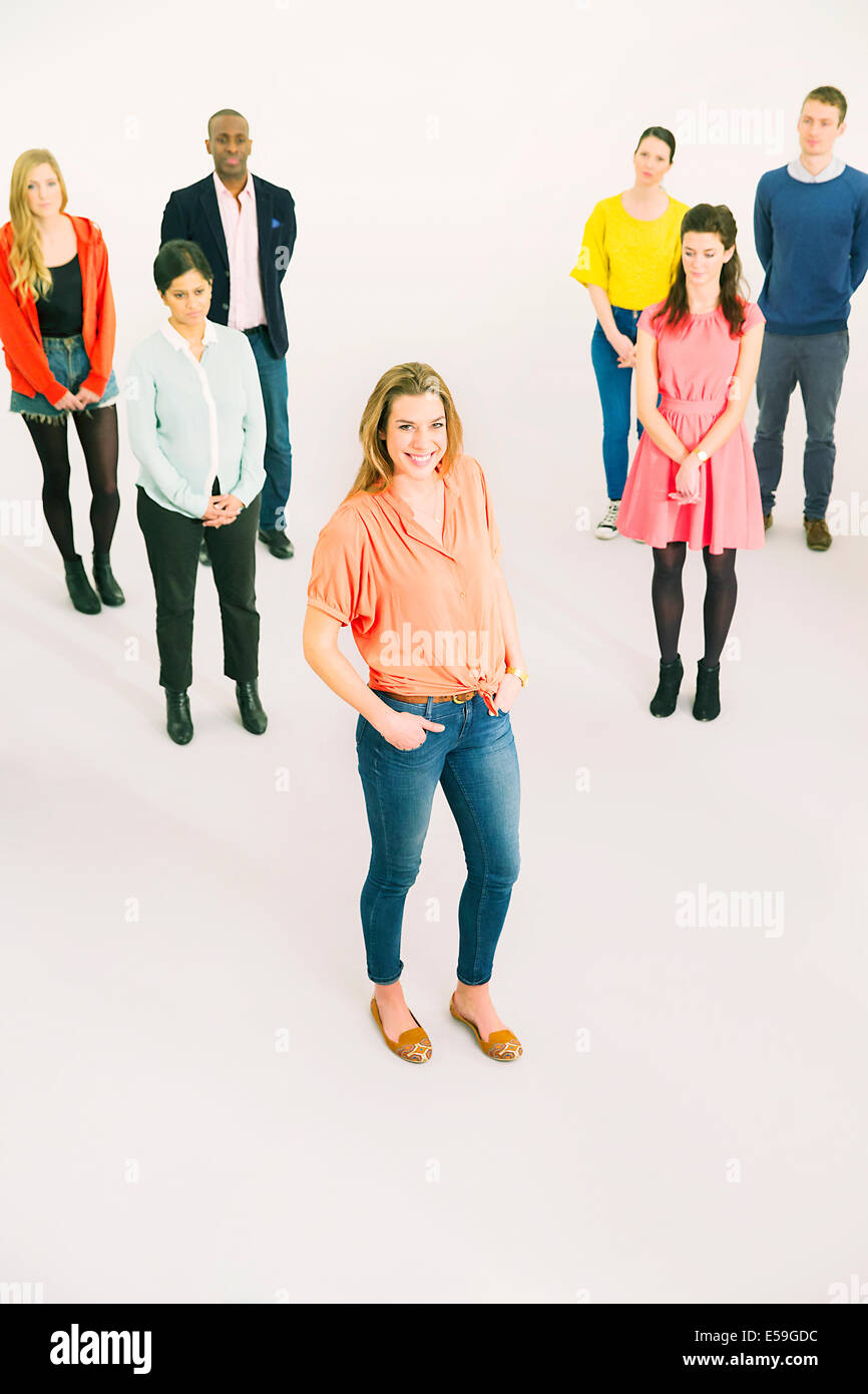 Portrait of confident woman Stock Photo - Alamy