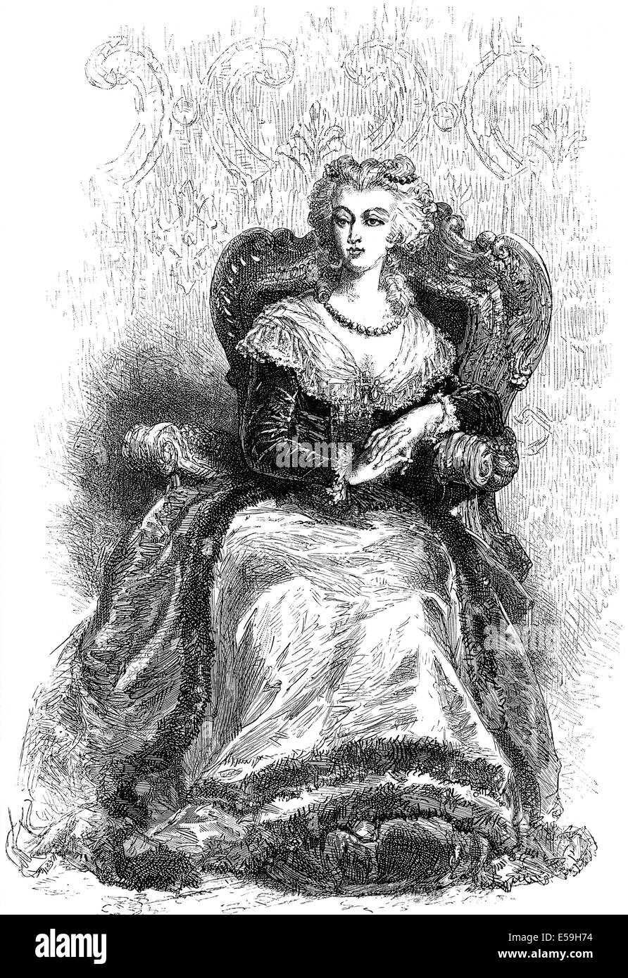 Königin marie antoinette hi-res stock photography and images - Alamy