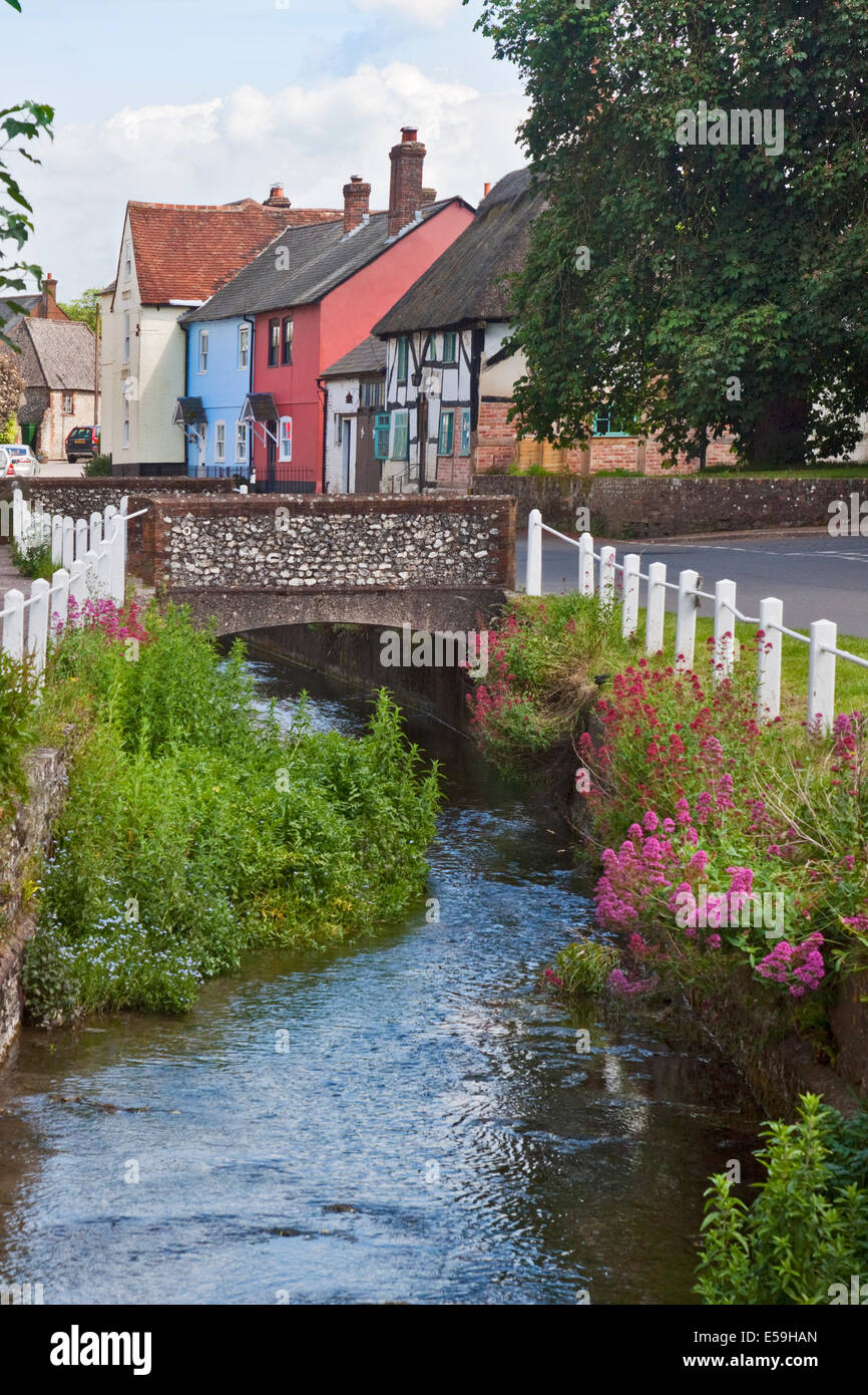 River Meon in East Meon, Hampshire, England Stock Photo - Alamy