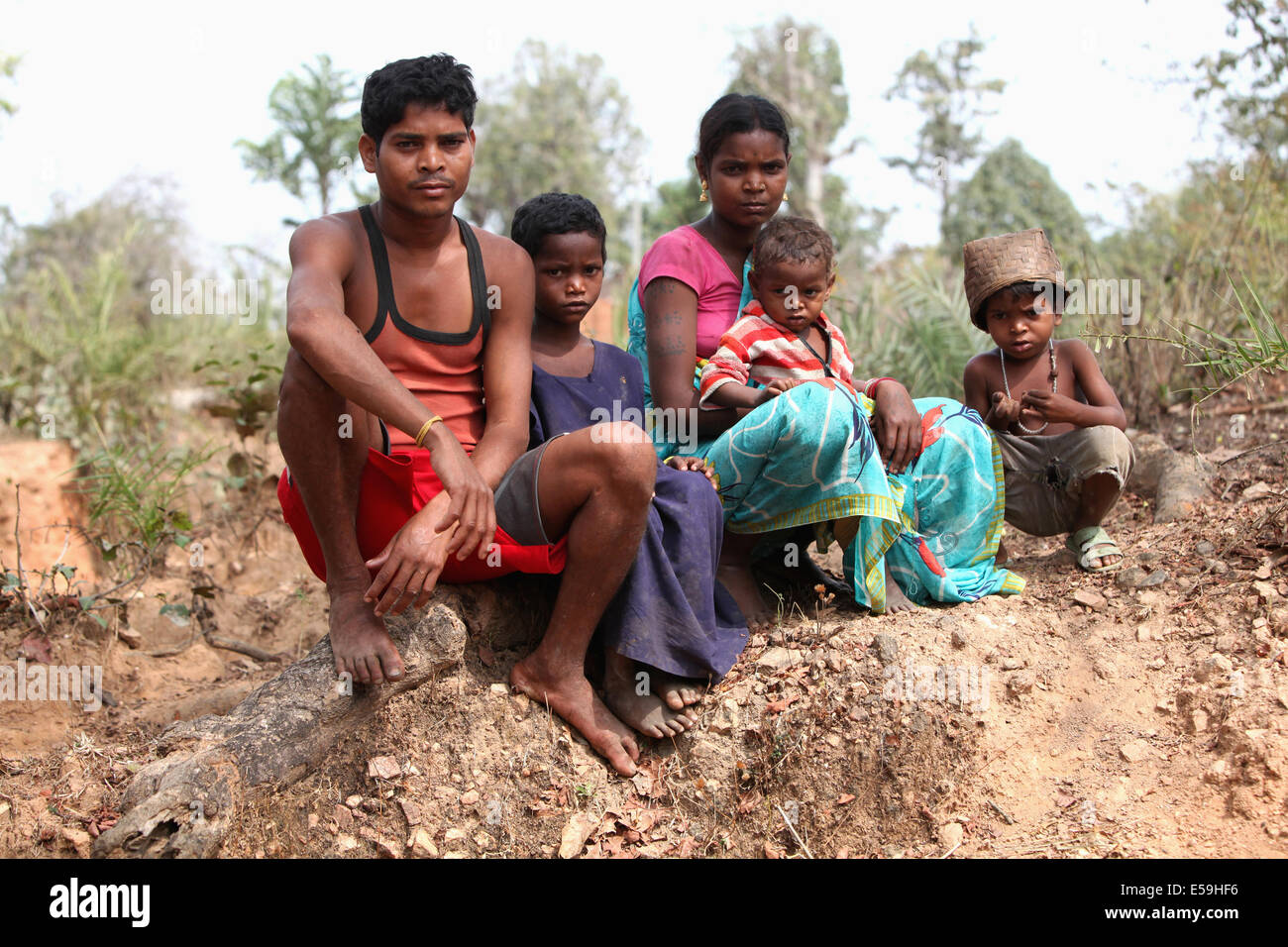 Gond village hi-res stock photography and images - Alamy