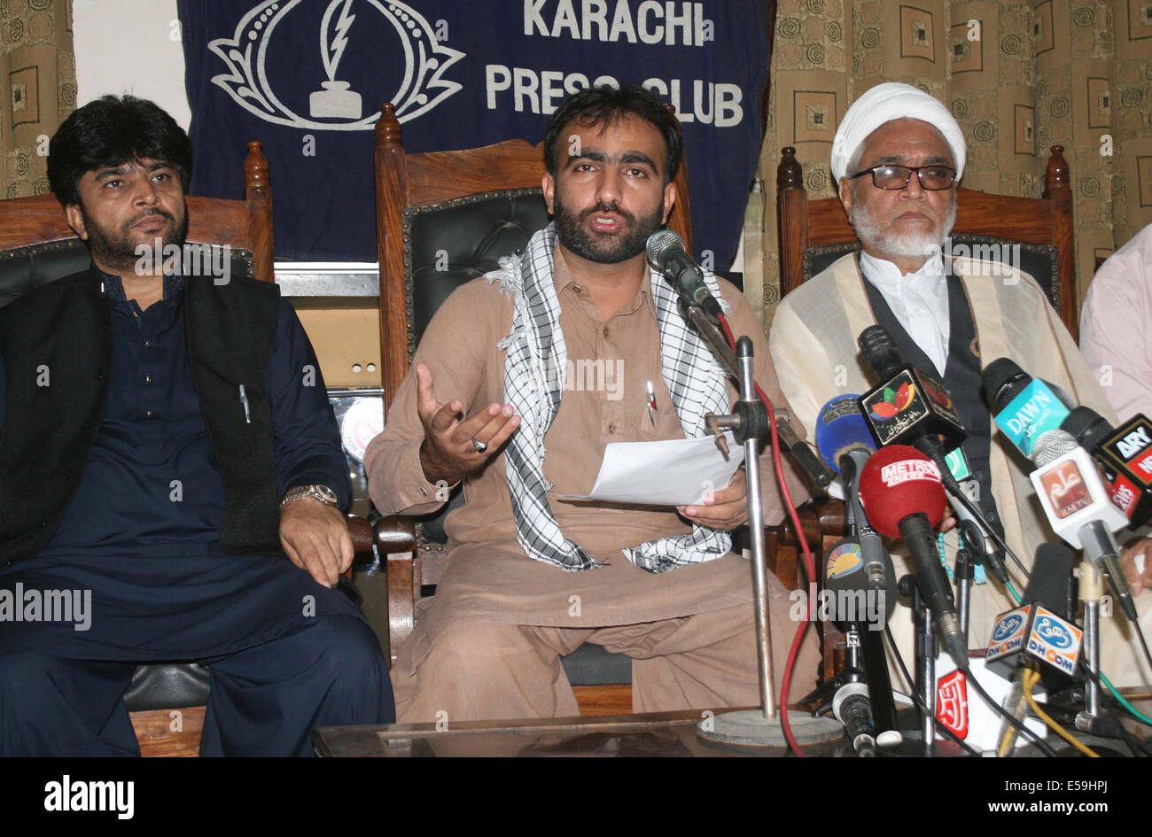 Karachi, Pakistan. 24th July, 2014. Imamia Students Organization (ISO ...