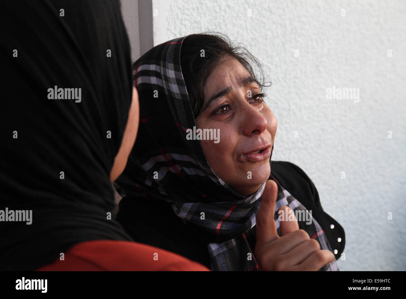 Gaza, gaza strip, Palestinian Territories. 24th July, 2014. Palestinian ...