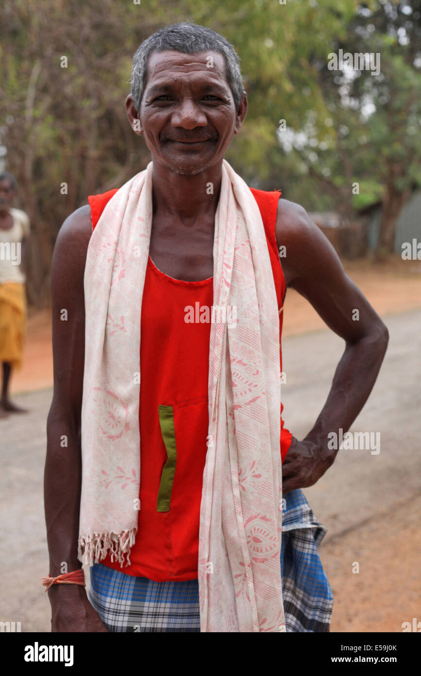 Rural man standing india hi-res stock photography and images - Alamy