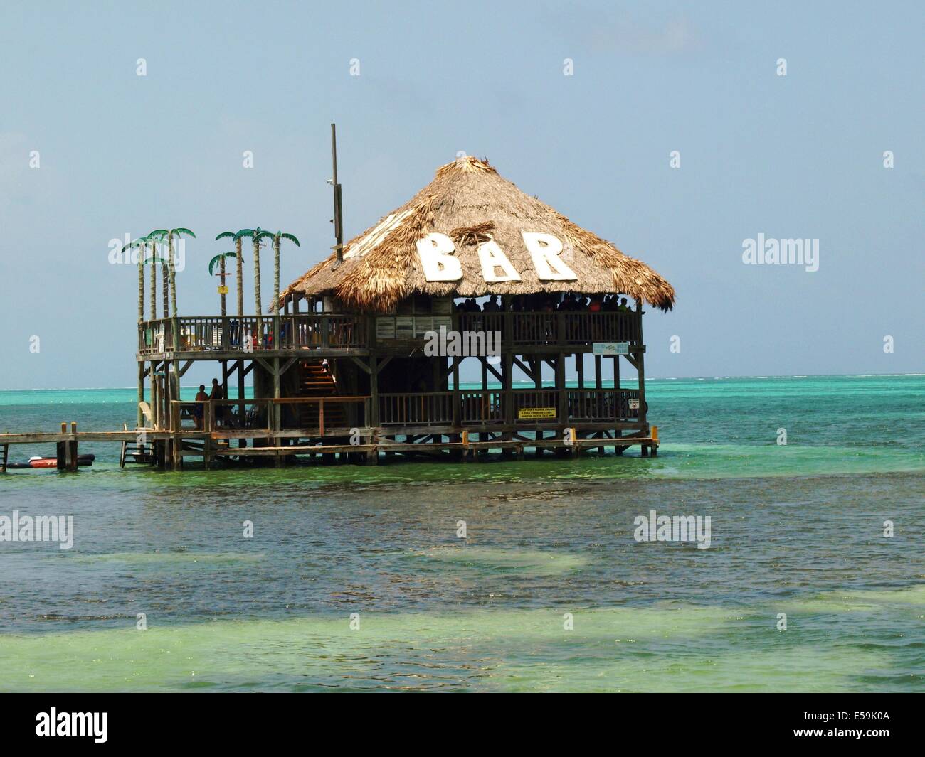 A bar on the ocean Stock Photo - Alamy