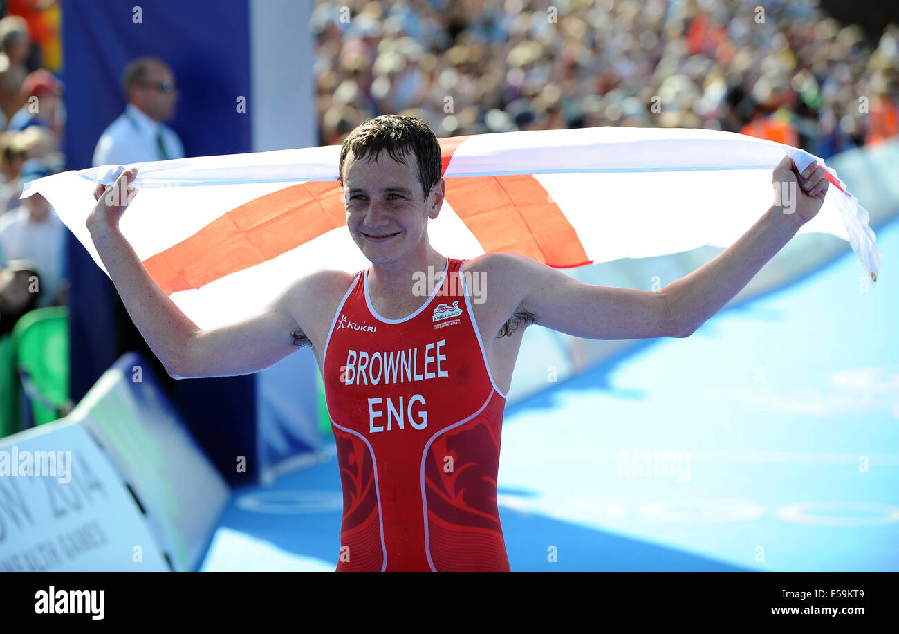 ALISTAIR BROWNLEE ENGLAND STRATHCLYDE COUNTRY PARK GLASGOW SCOTLAND 24 ...