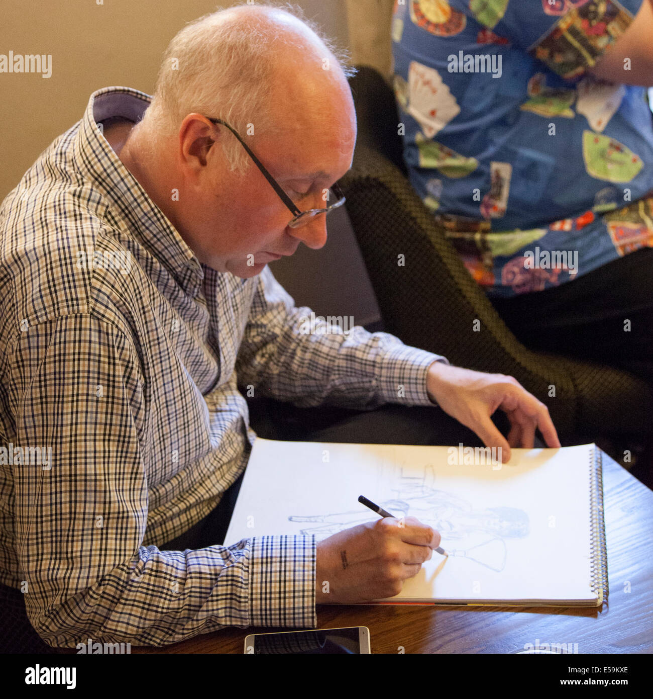 Dr Sketchy is an alternative life drawing event. At the Buxton Fringe ...