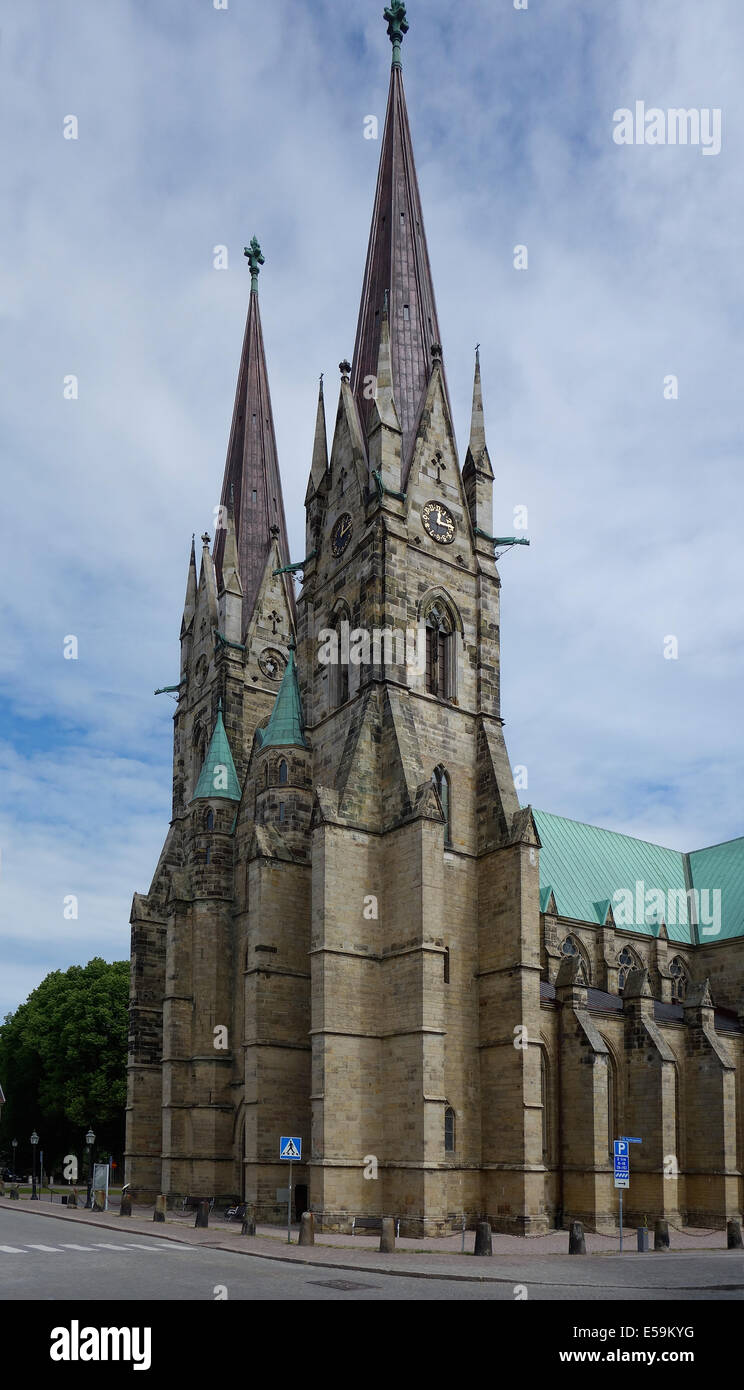 Skara Chatedral, Skara, Skaraborg, Sweden Stock Photo - Alamy