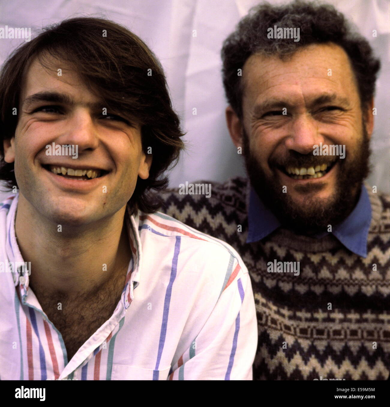 AJAXNETPHOTO - 1986. IPSWICH, ENGLAND. - MULTIHULL SAILORS - (L-R ...