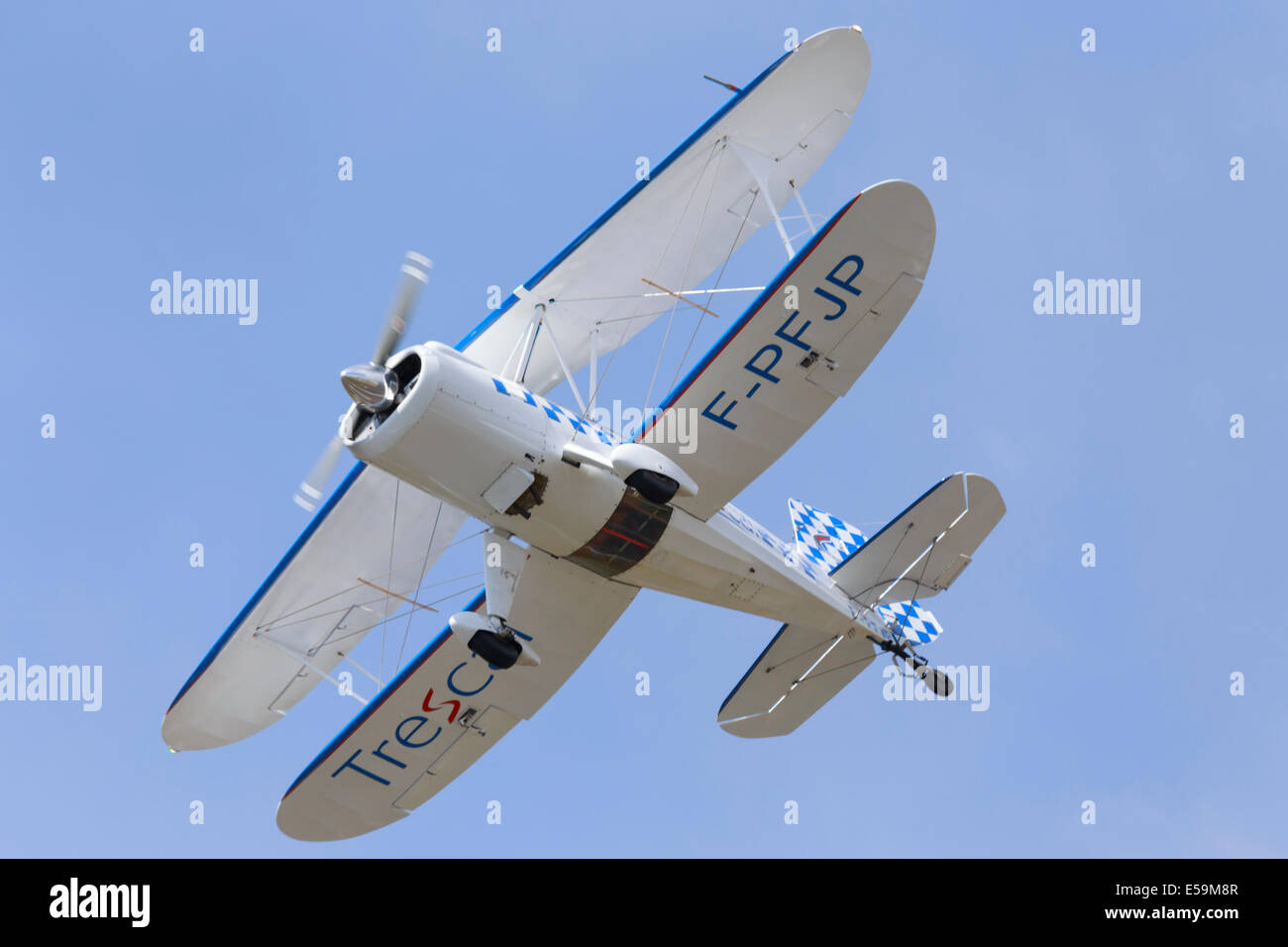 Stolp SA-300 Starduster Biplane at the 2014 Farnborough Airshow Stock ...