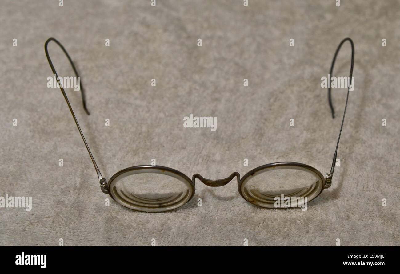 Auschwitz glasses hi-res stock photography and images - Alamy