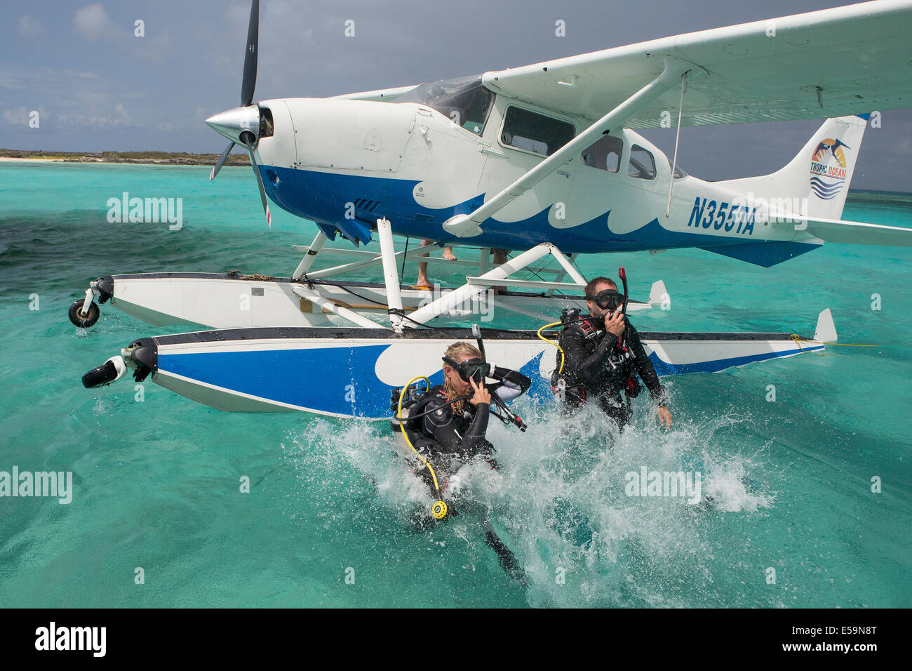 Giant stride entry hi-res stock photography and images - Alamy