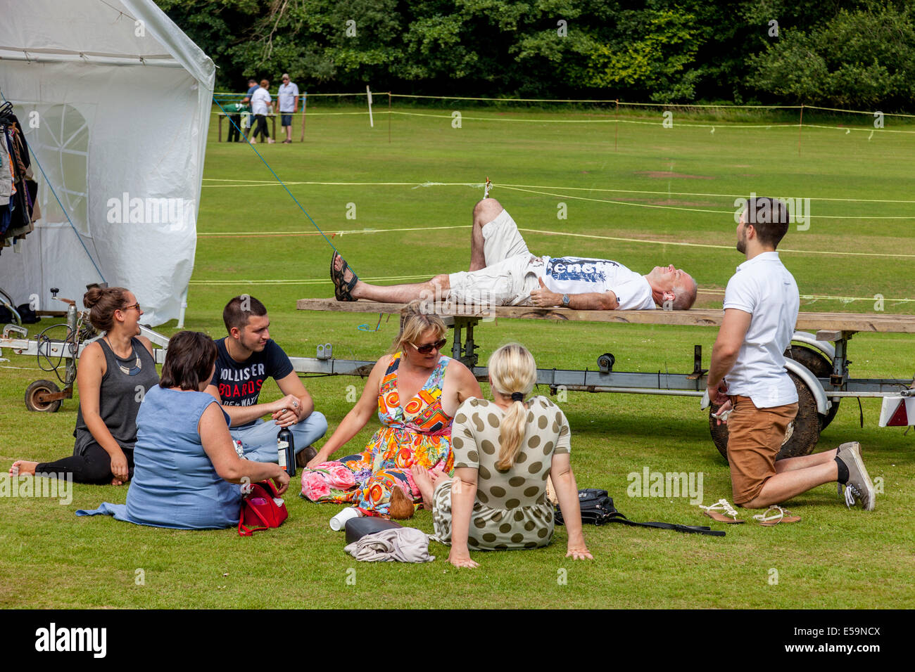 Withyham Village Fete, Sussex, England Stock Photo - Alamy
