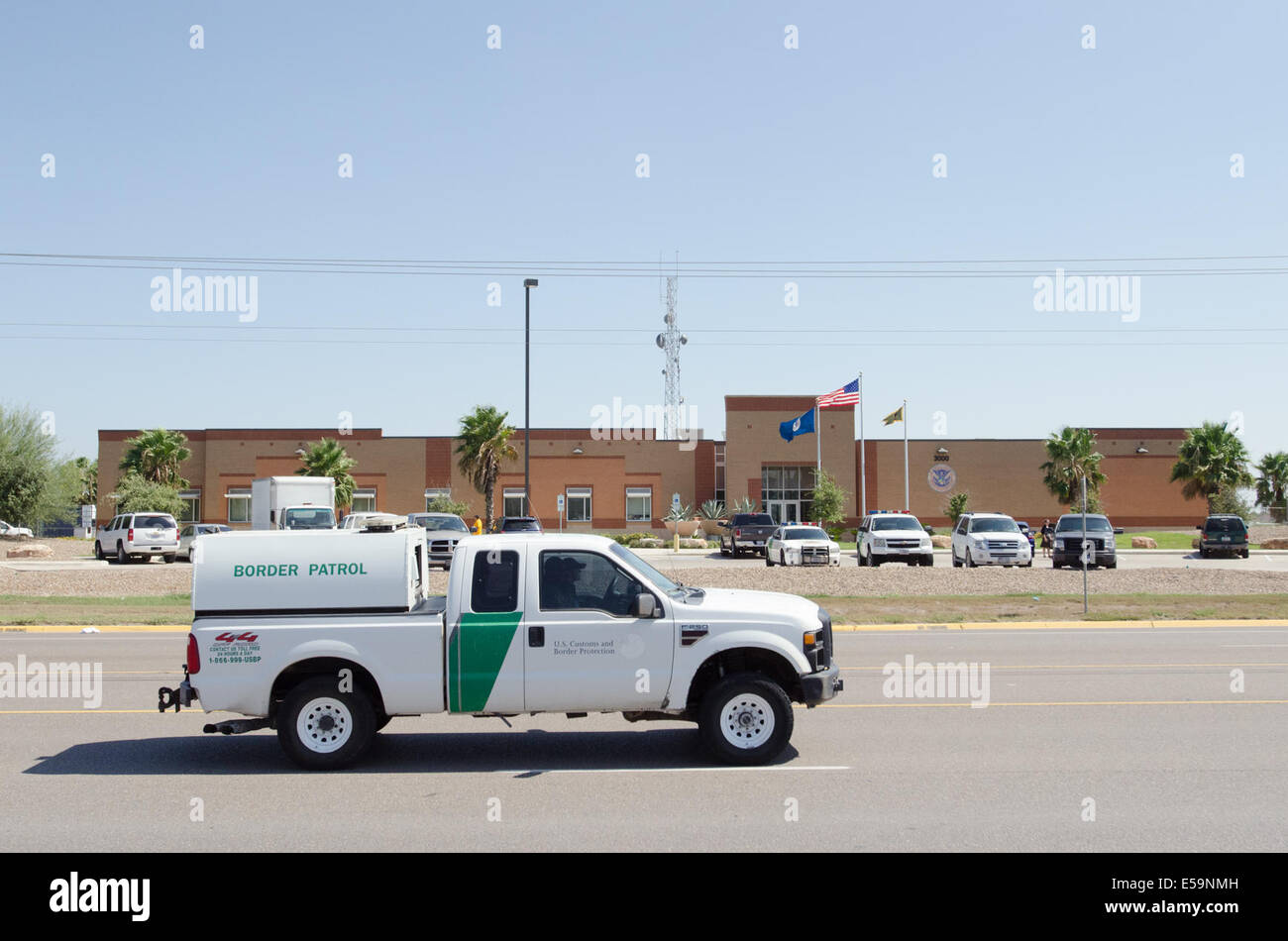 U s border patrol station in mcallen hi-res stock photography and ...