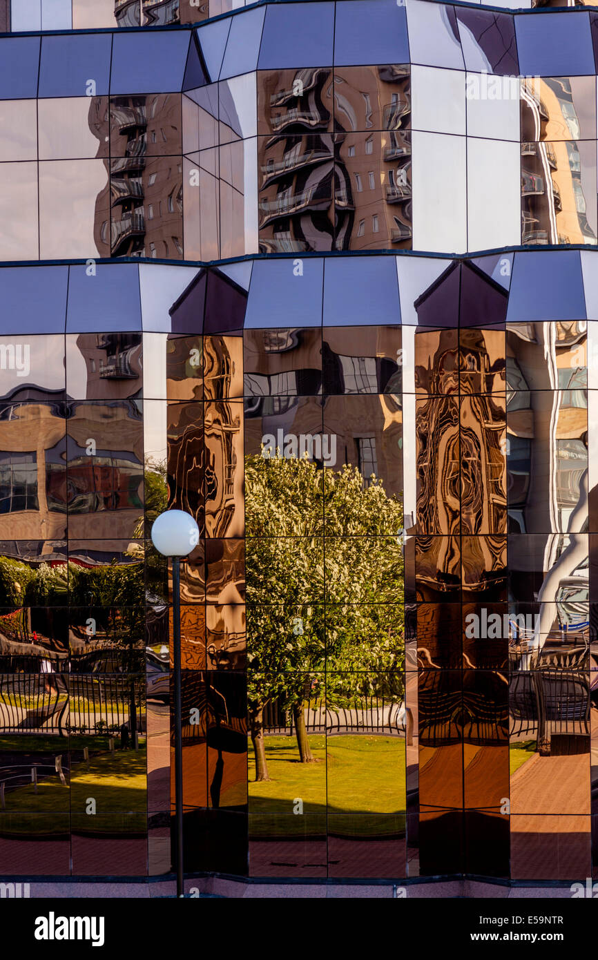 Quay West Office Building, Salford Quays, Manchester, England Stock ...