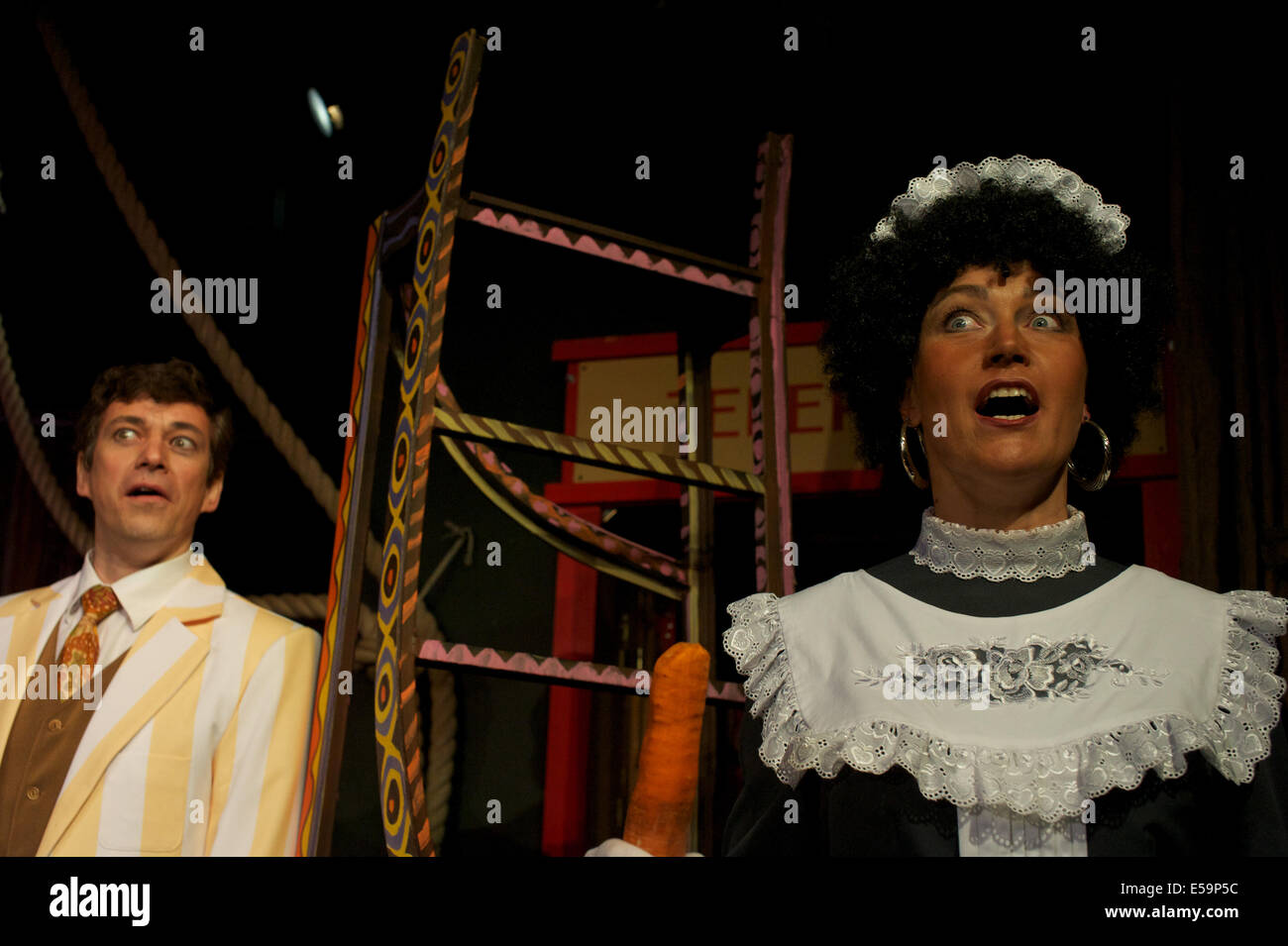 Moscow, Russia. 24th July, 2014. Preview musical of Vladimir Kachesov ...