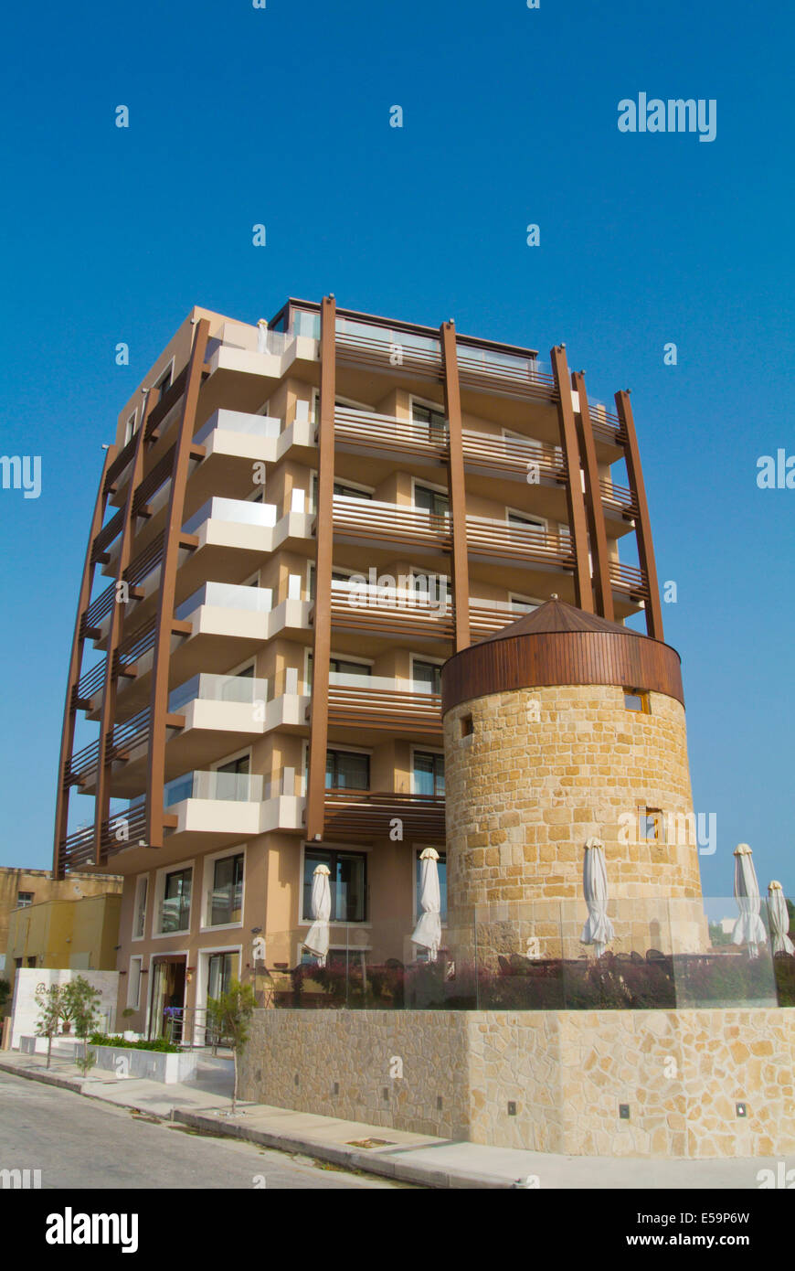 Hotels by Windy Beach, Rhodes town, Rhodes island, Dodecanese islands ...