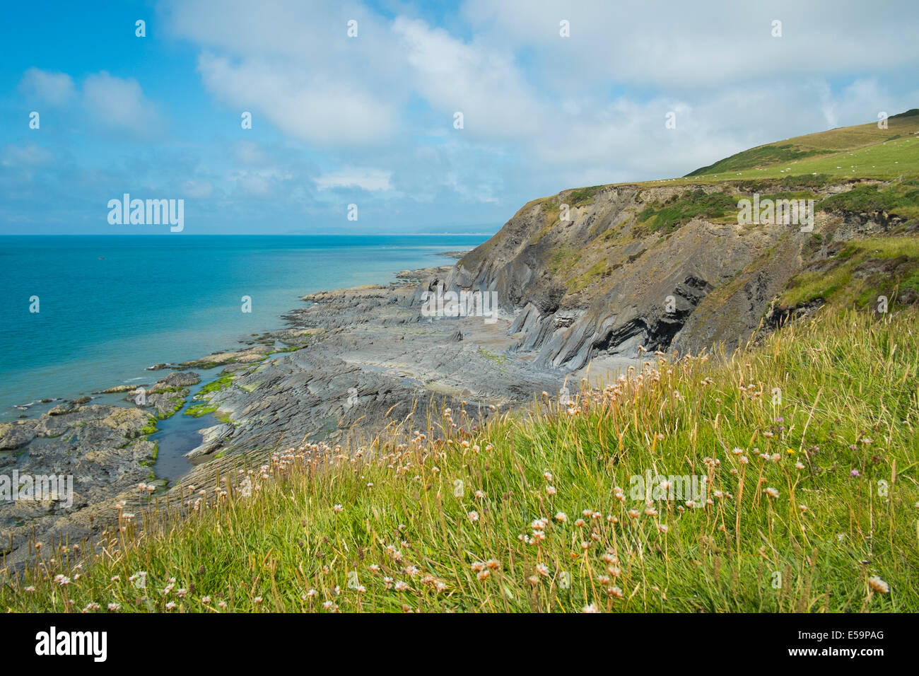 Clarach Bay Near Aberystwyth Wales High Resolution Stock Photography ...