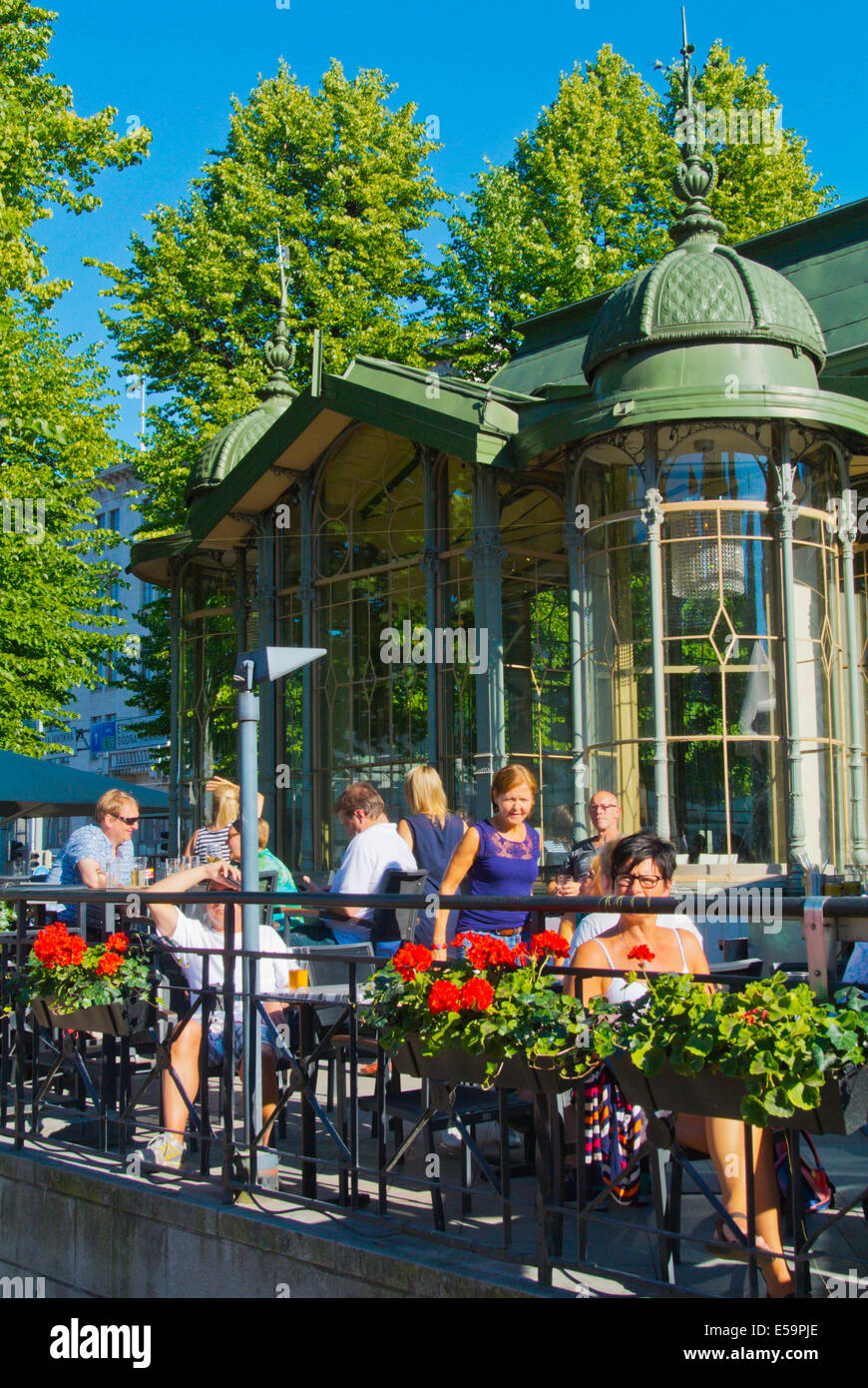 Kappeli restaurant esplanade park helsinki hi-res stock photography and ...