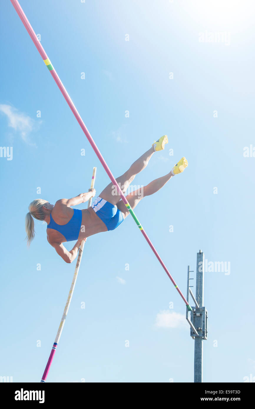 Pole jumper hi-res stock photography and images - Alamy