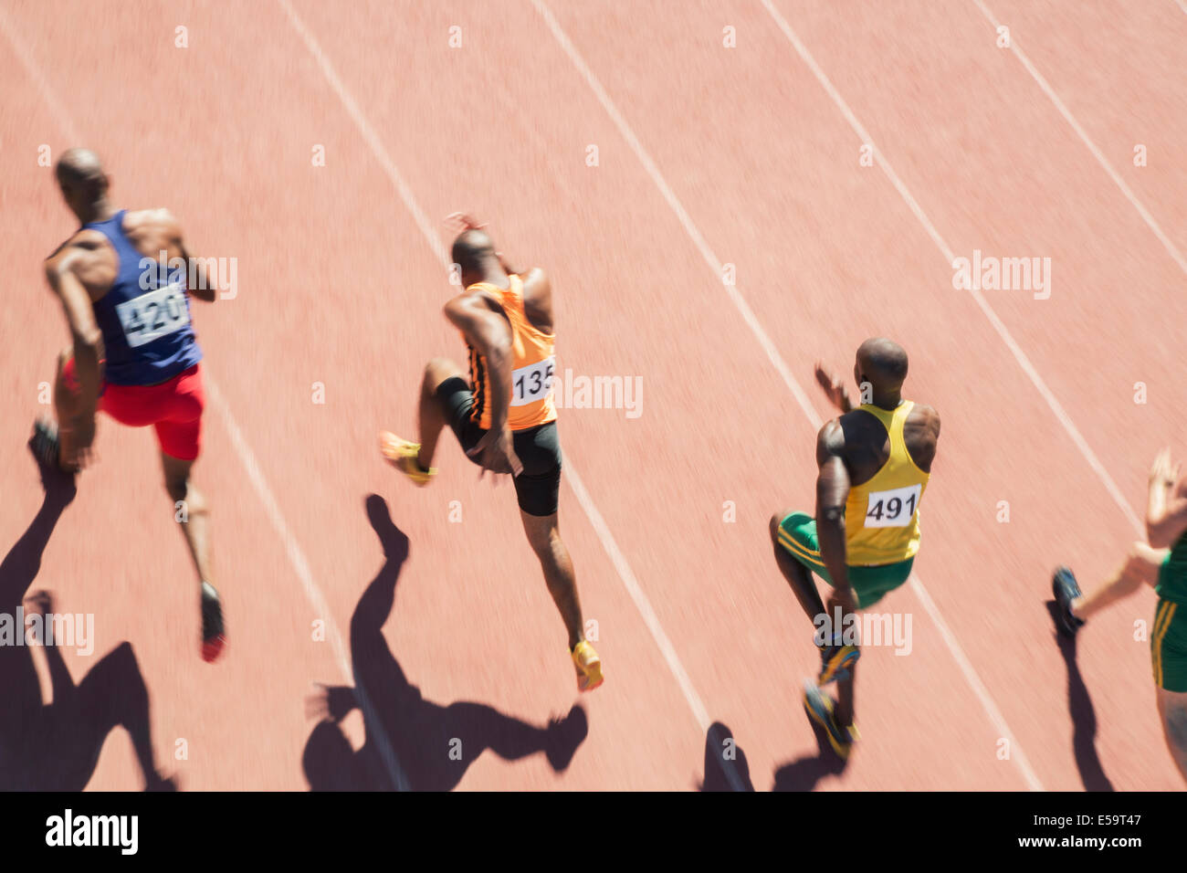 Accelerating runners hi-res stock photography and images - Alamy