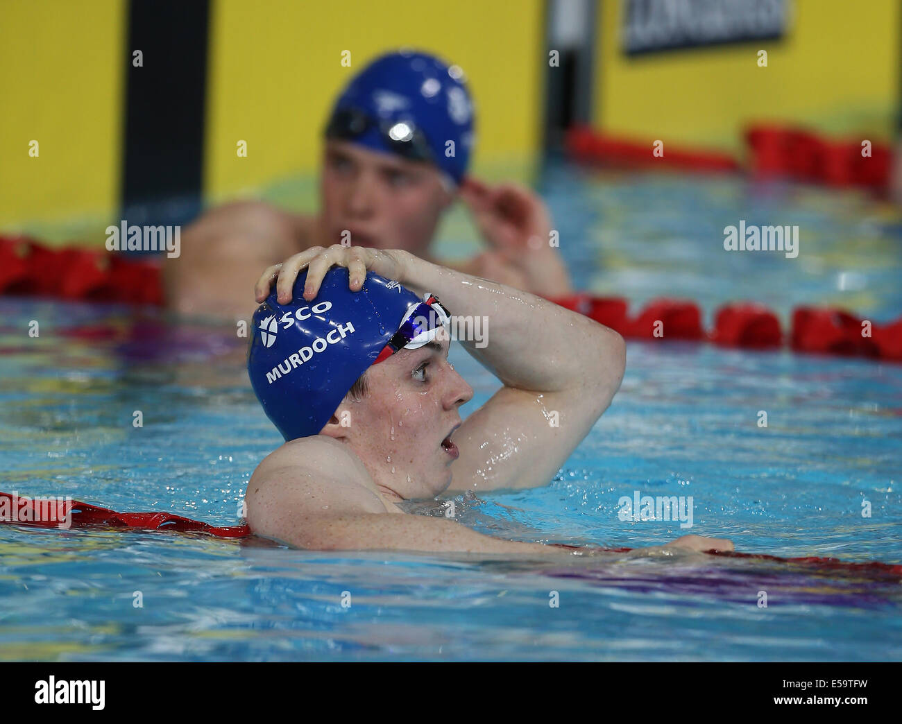 ROSS MURDOCH WINS MENS 200 MET COMMONWEALTH GAMES 2014 GLASG TOLLCROSS ...