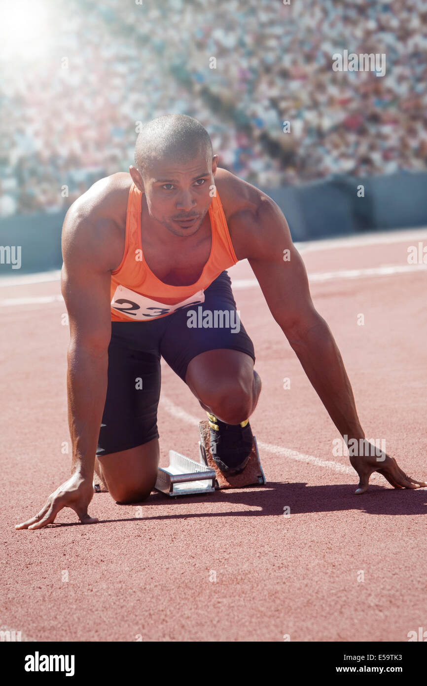 Starting block hi-res stock photography and images - Alamy