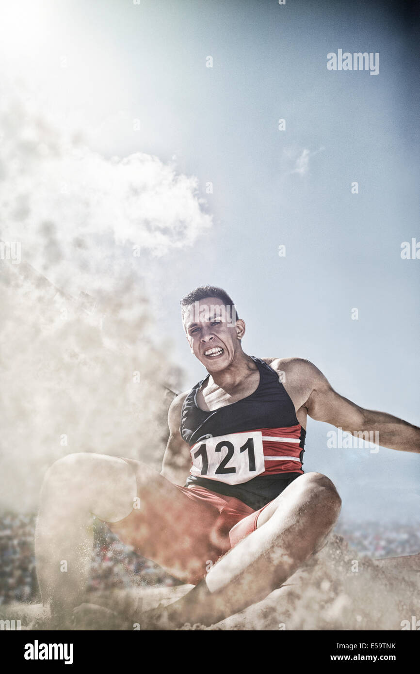 Long jumper hi-res stock photography and images - Alamy