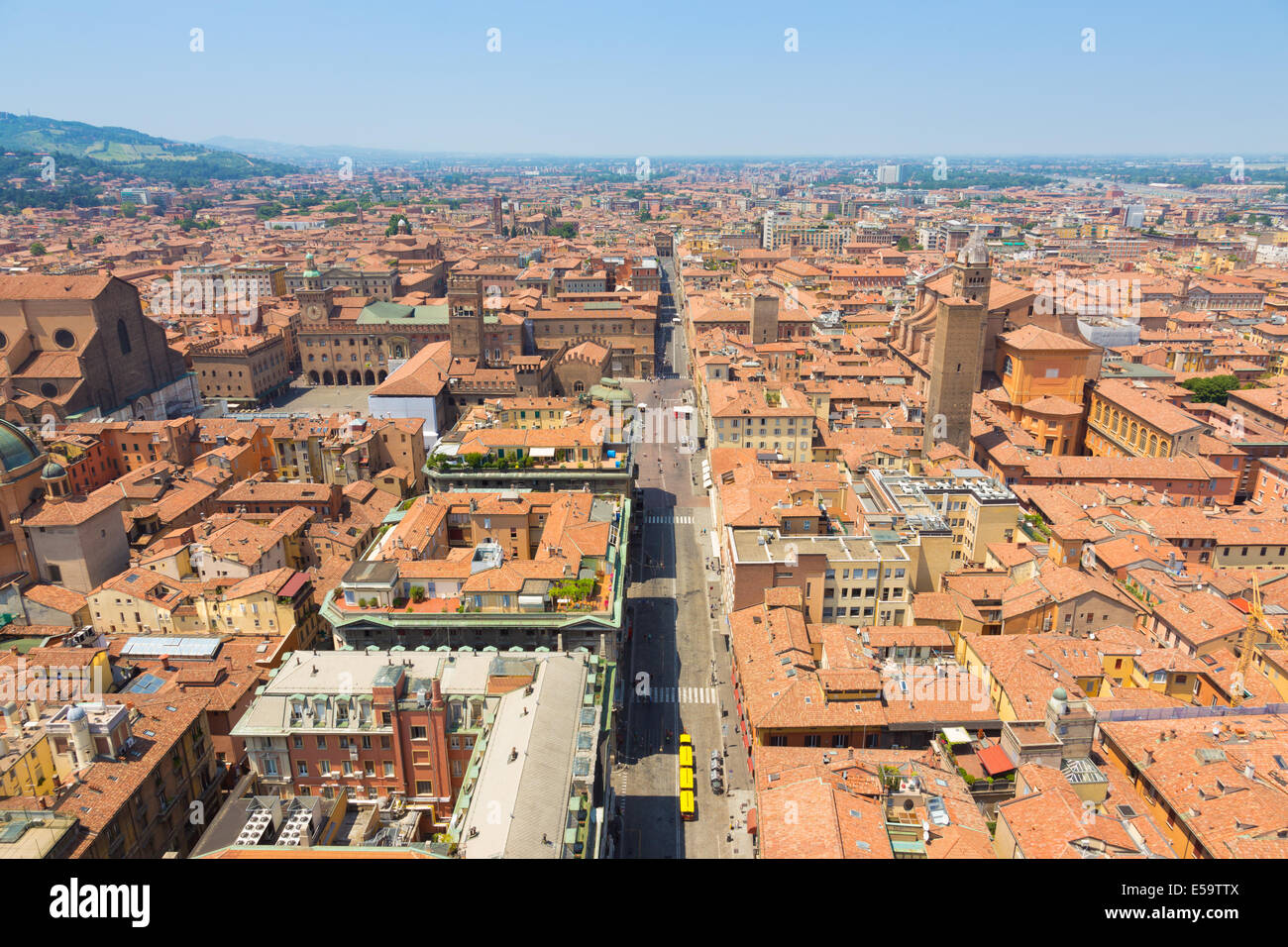 Medieval bologna aerial hi-res stock photography and images - Alamy