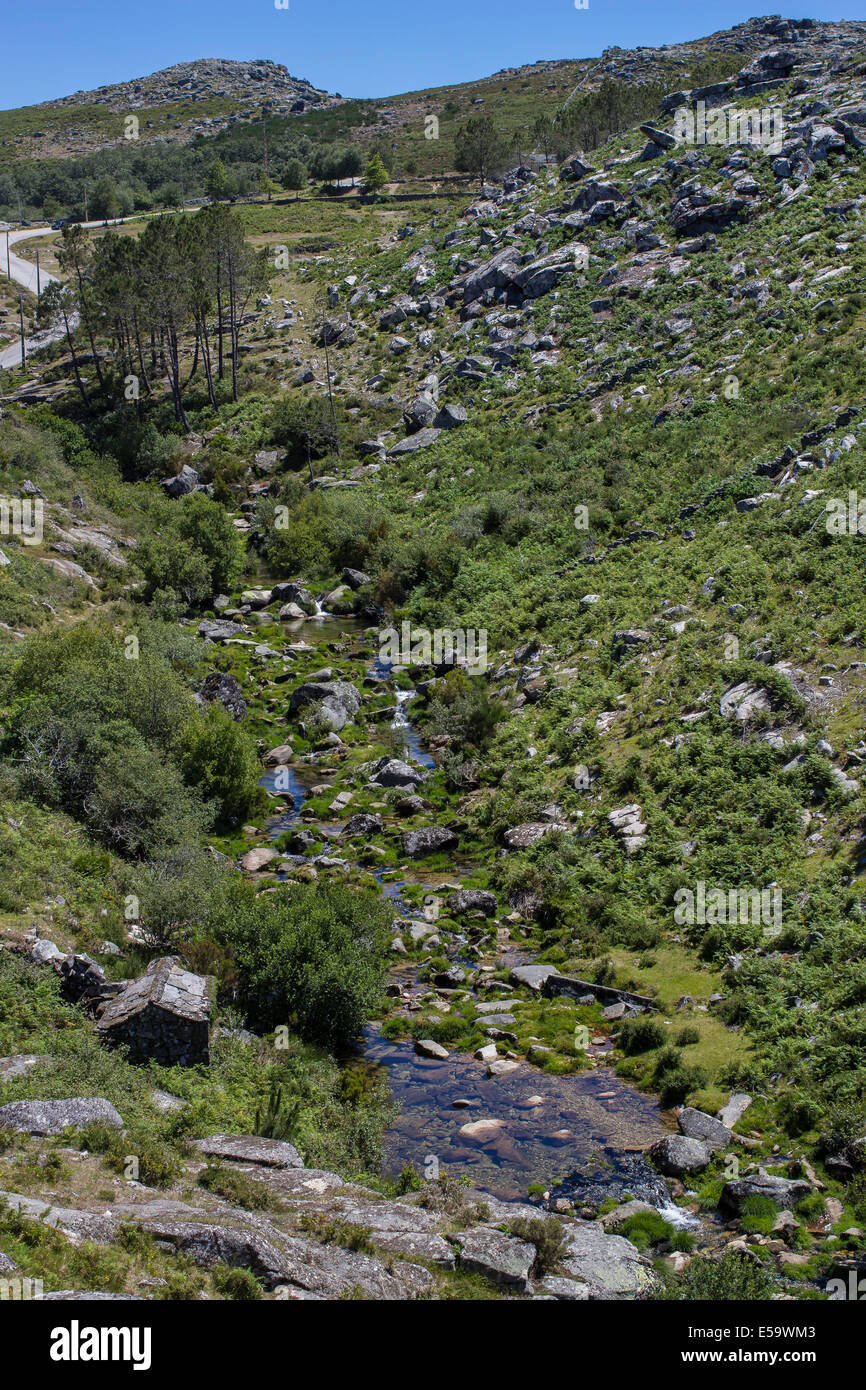 River, Arouca Geopark, Geopark, Arouca, Portugal, Europe Stock Photo ...
