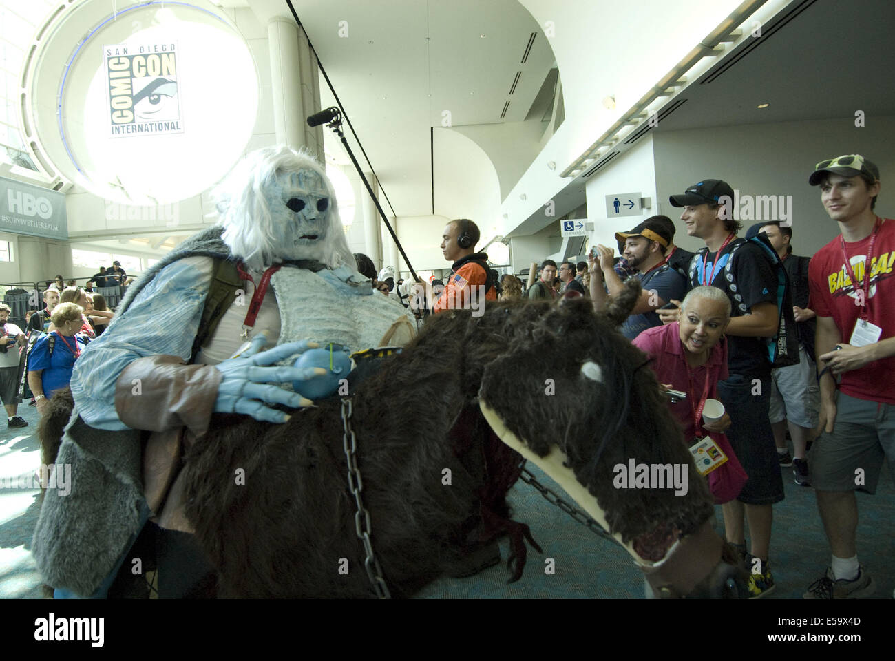 San Diego, California, USA. 24th July, 2014. Fans attend the 45th ...