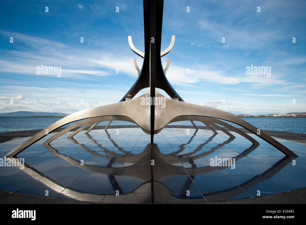 The Sun Voyager Sculpture - Reykjavik, Iceland Stock Photo - Alamy