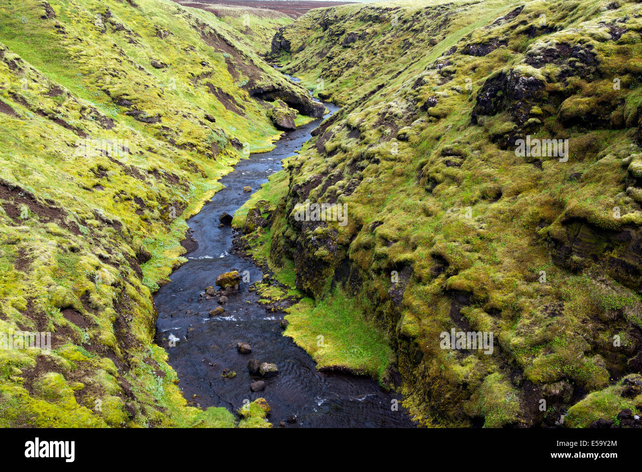 Pakgil Landscape, South Iceland near Vik, Iceland Stock Photo - Alamy