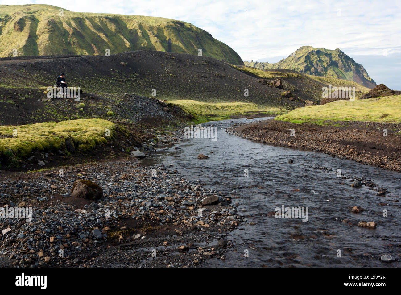 Pakgil Landscape, South Iceland near Vik, Iceland Stock Photo - Alamy