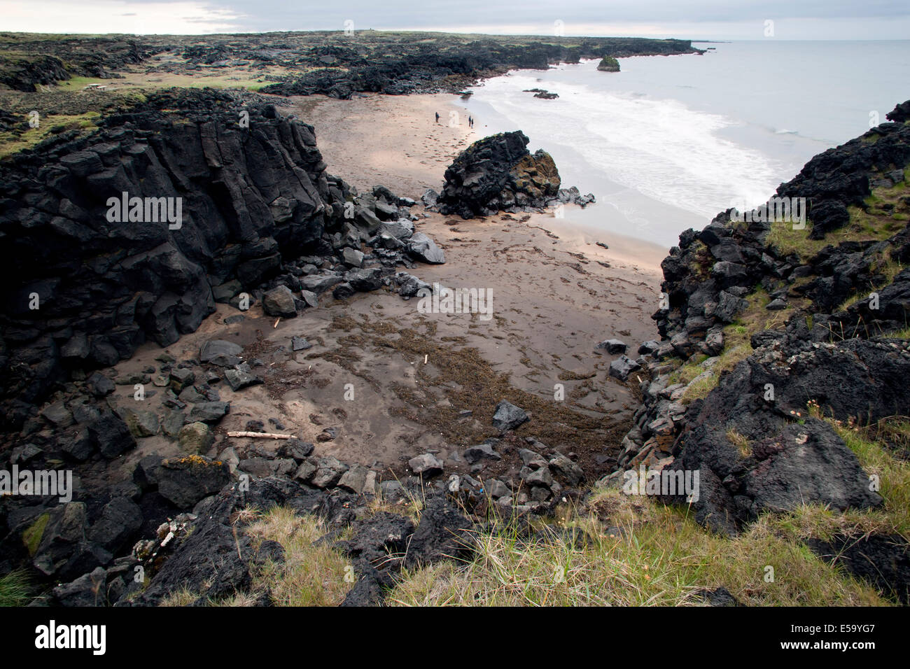 Skardsvik Beach - Snaefellsnes Peninsula - West Iceland Stock Photo - Alamy