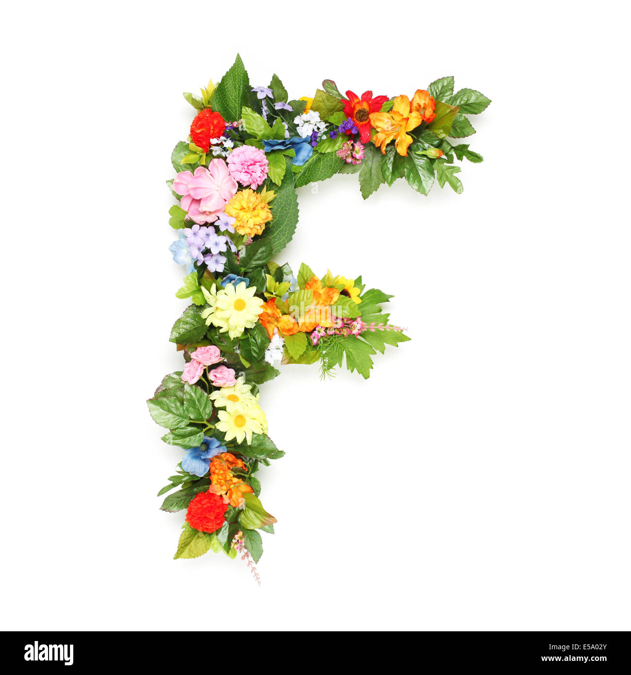 Letter f leaves hi-res stock photography and images - Alamy