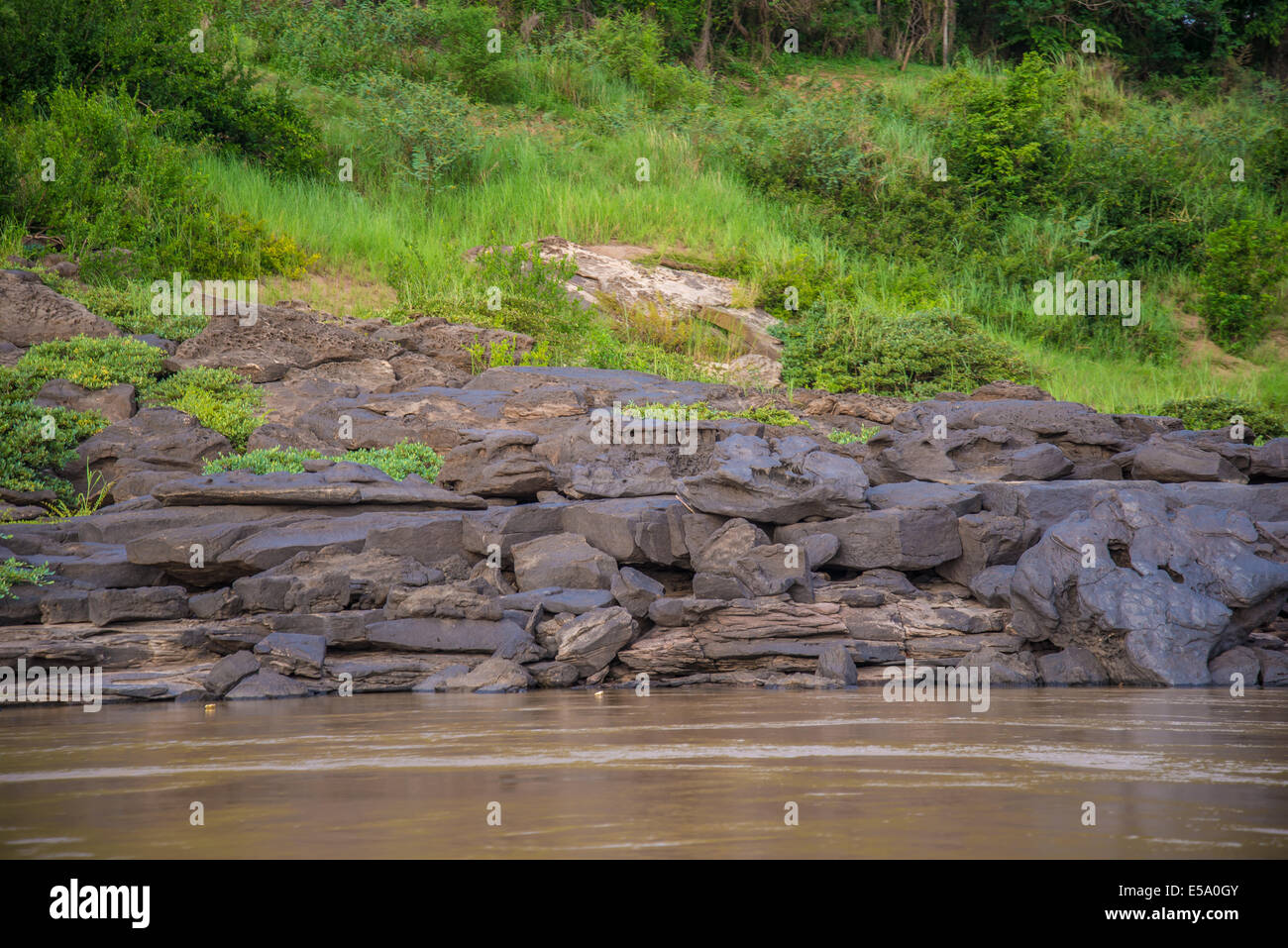 3000 bok ,Sam pan bok, Ubon-ratchathani, Grand Canyon of Thailand Stock ...