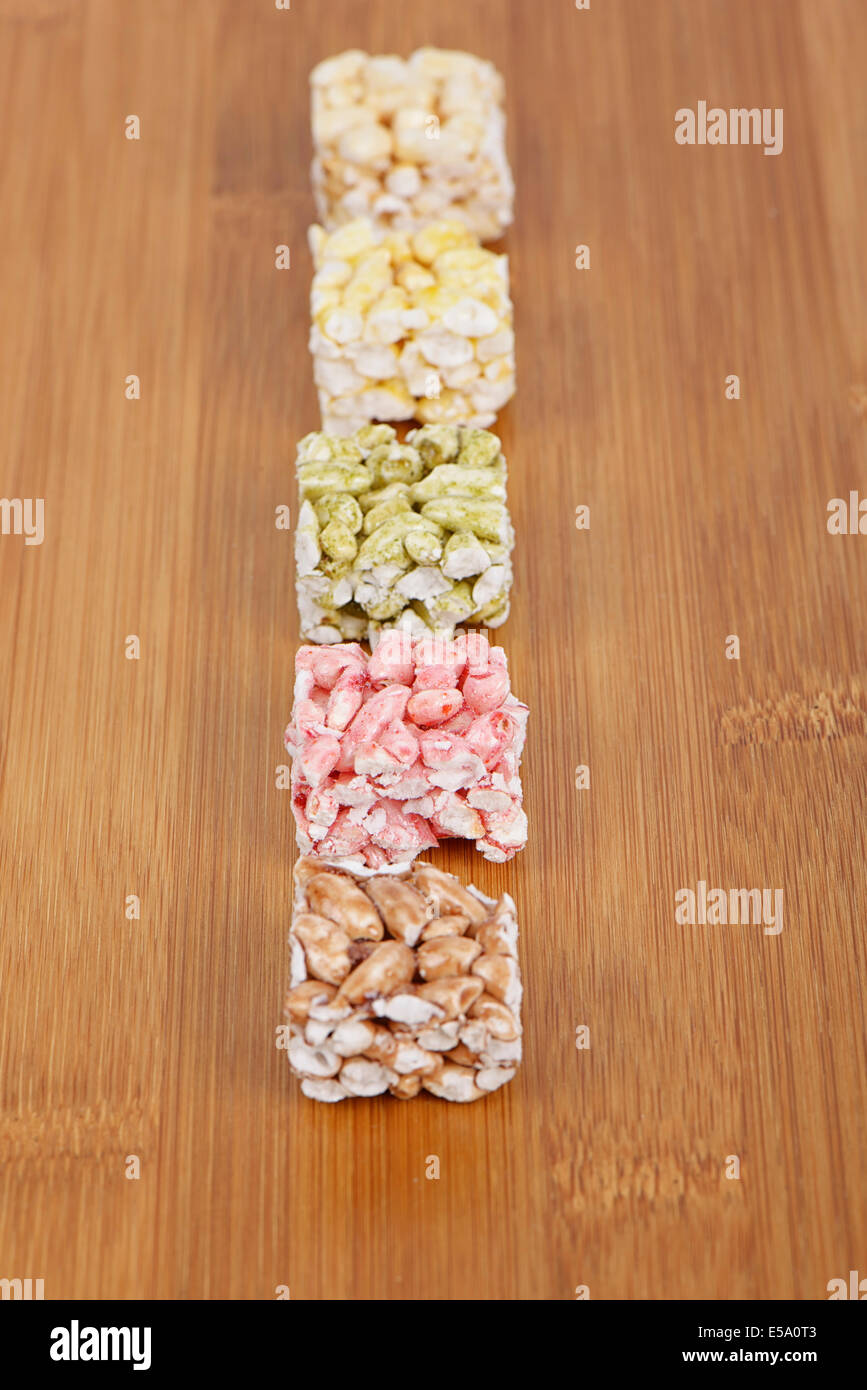 Five colored glutinous rice hi-res stock photography and images - Alamy