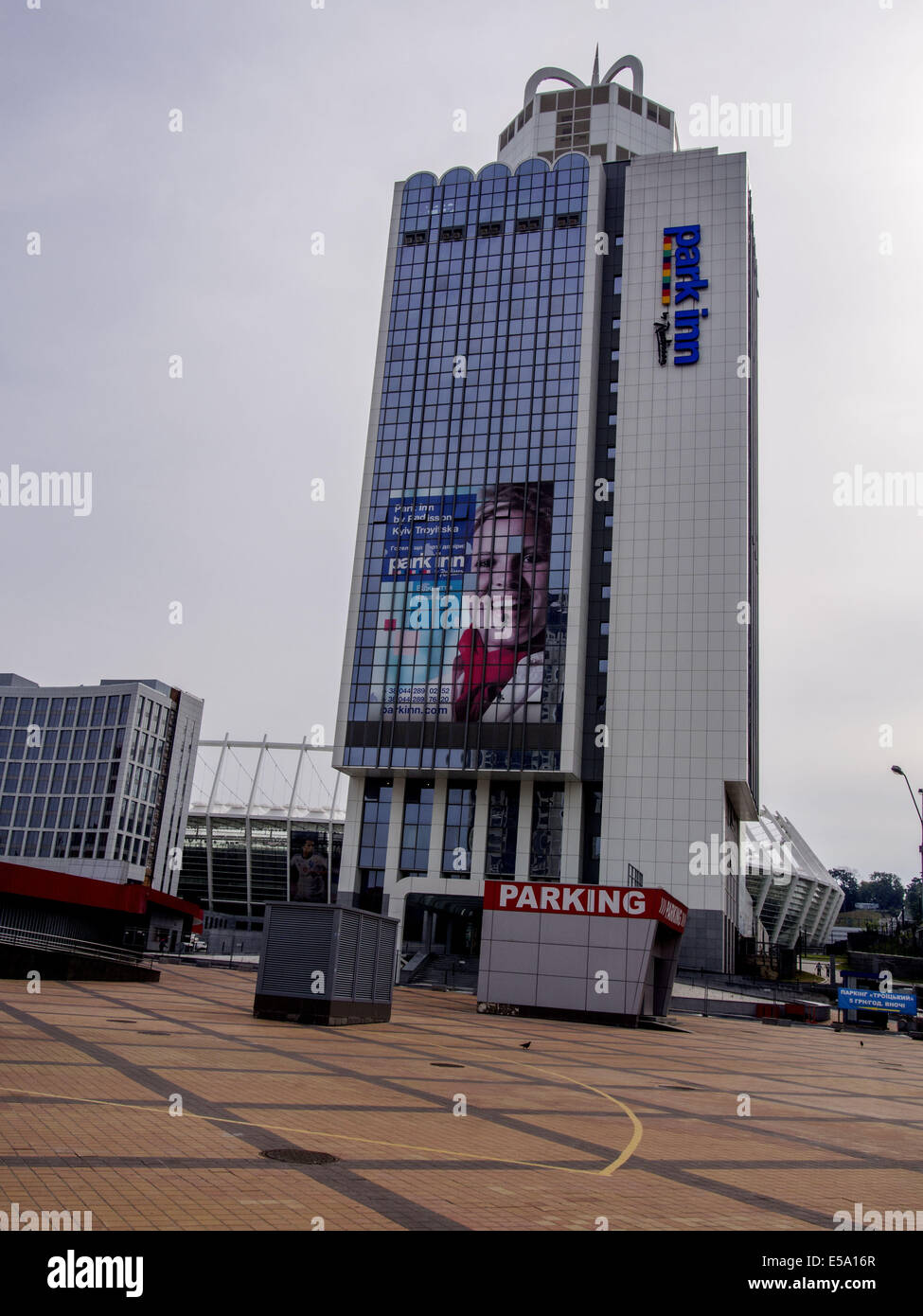 Hotel Park Inn by Radisson on Trinity Square, Kyiv, Ukraine. The Hotel ...