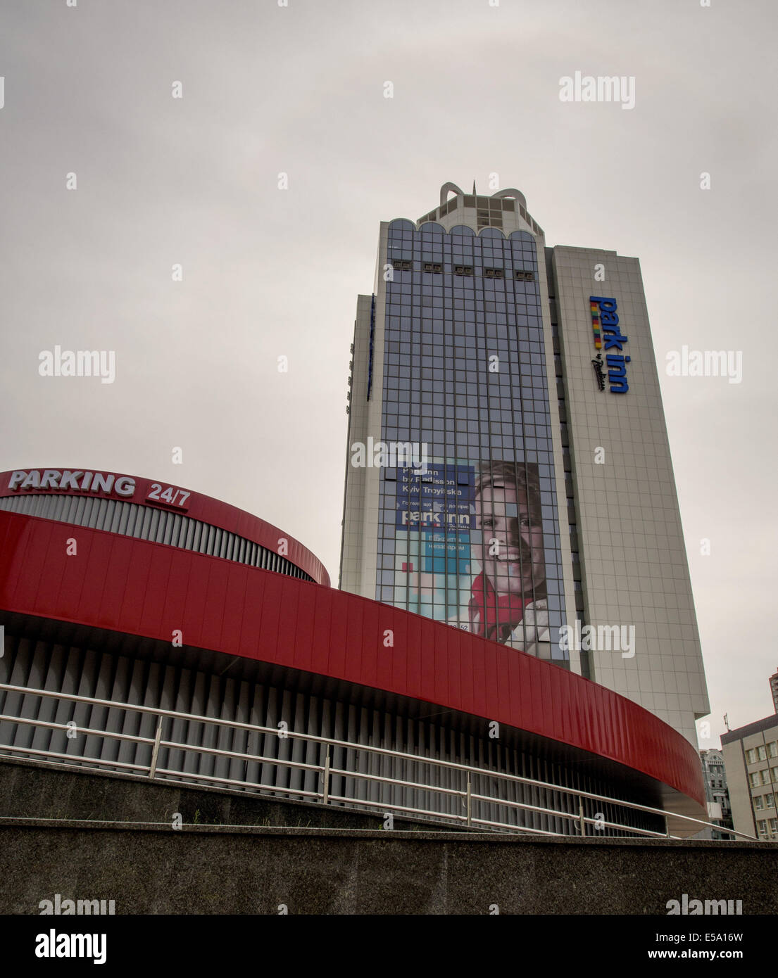 Hotel Park Inn by Radisson on Trinity Square, Kyiv, Ukraine. The Hotel ...