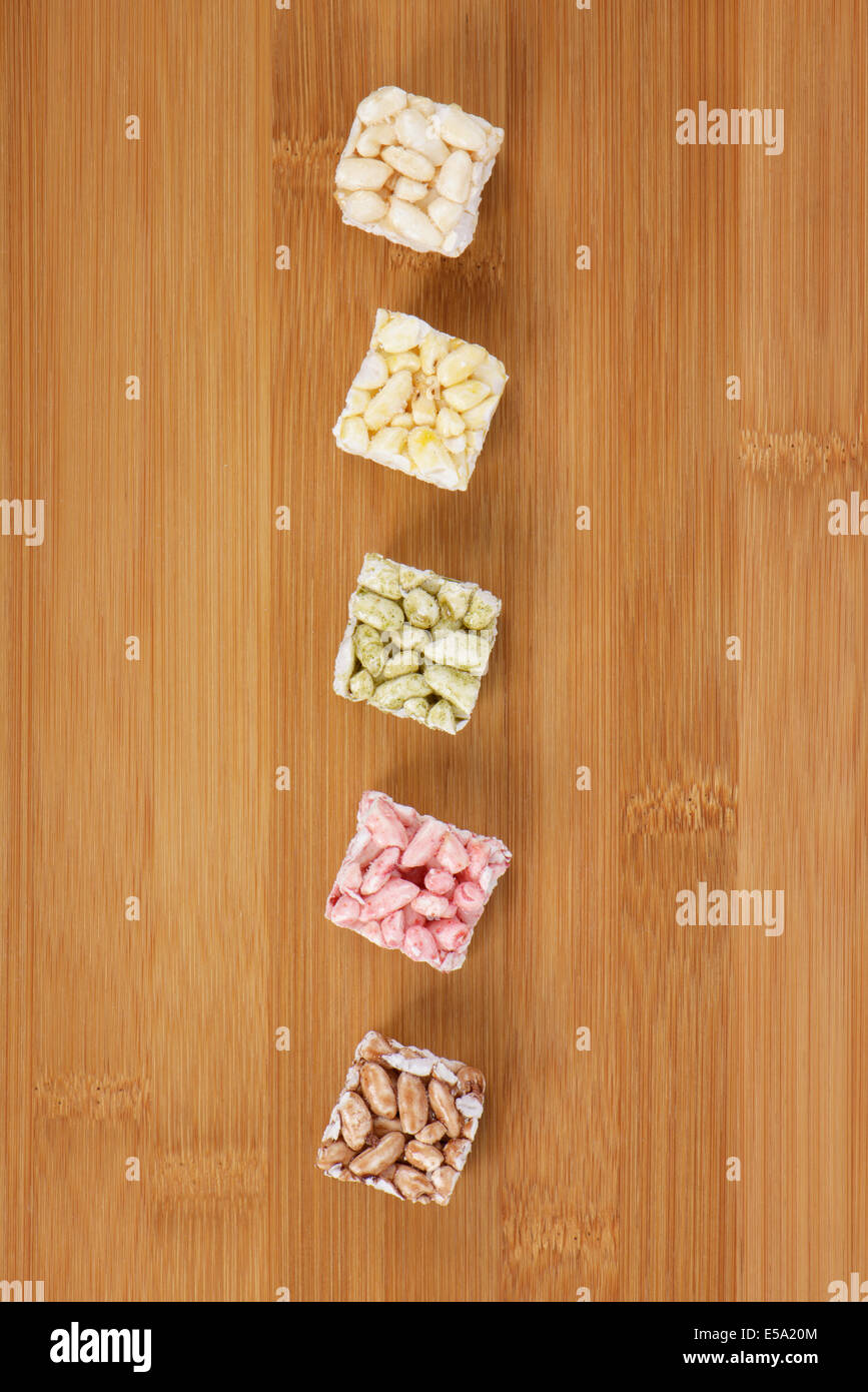 Five colored glutinous rice hi-res stock photography and images - Alamy