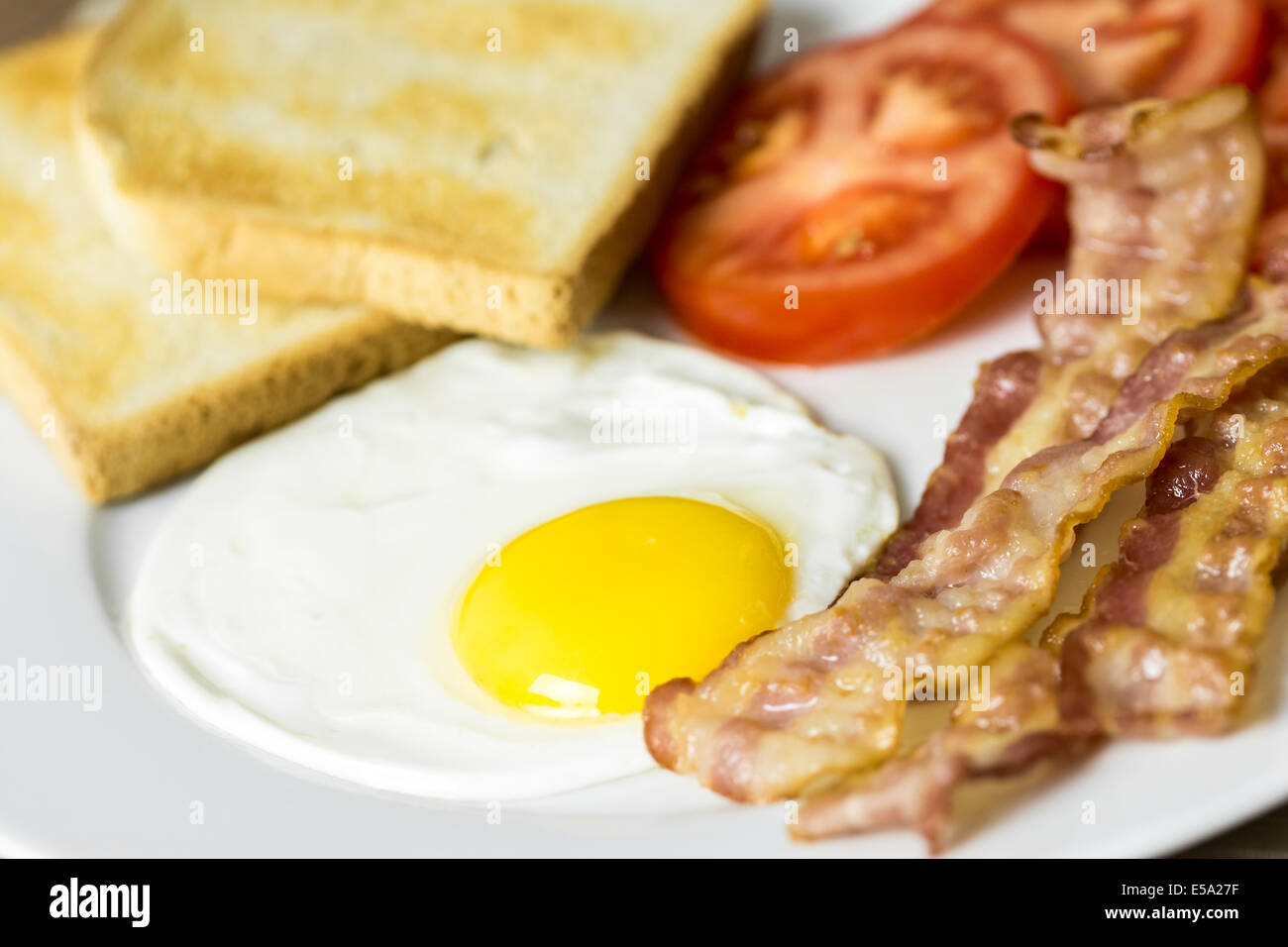 English breakfast fried egg hi-res stock photography and images - Alamy