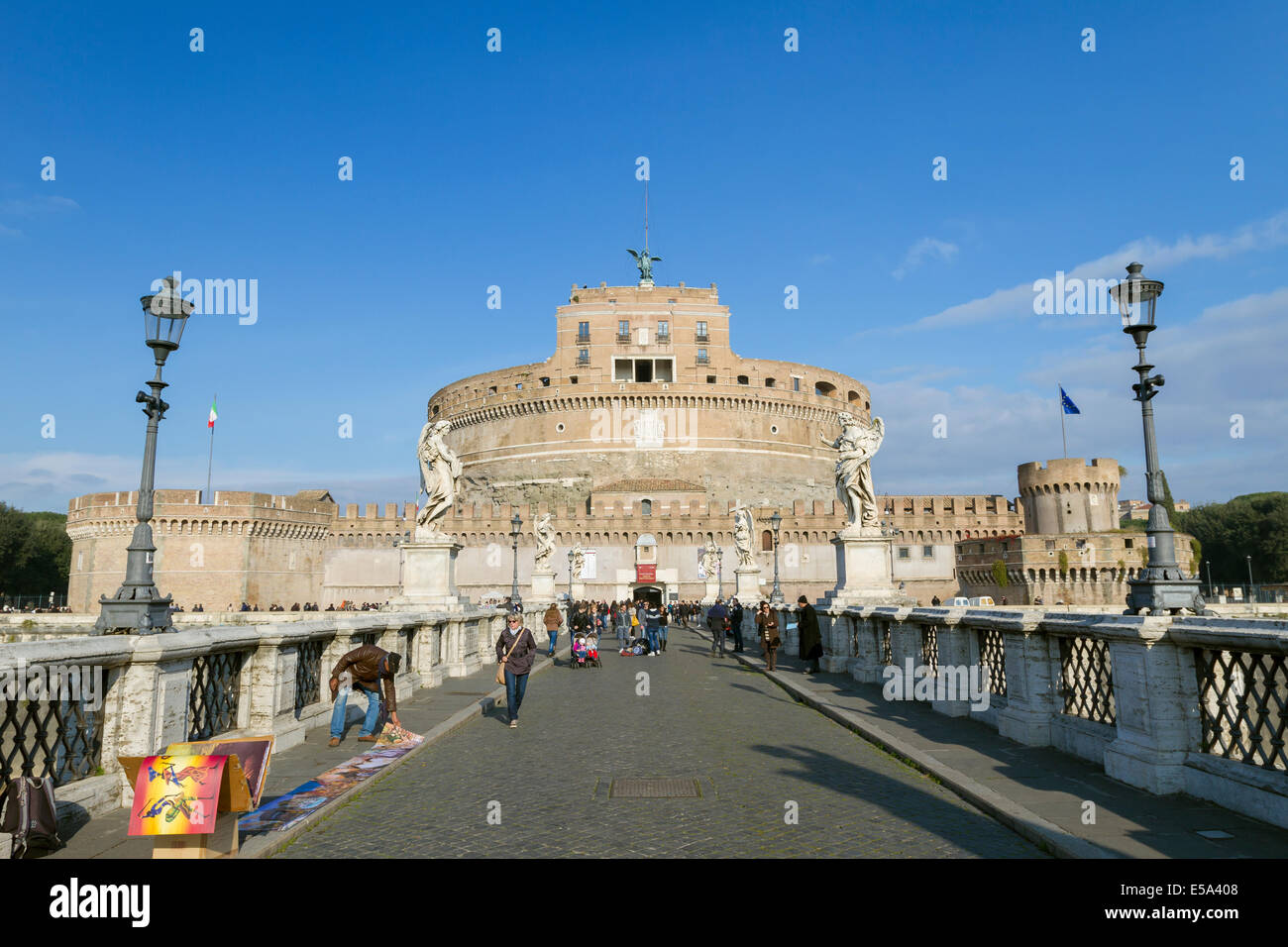 Castel Sant' Angelo, Rome, Italy Stock Photo - Alamy