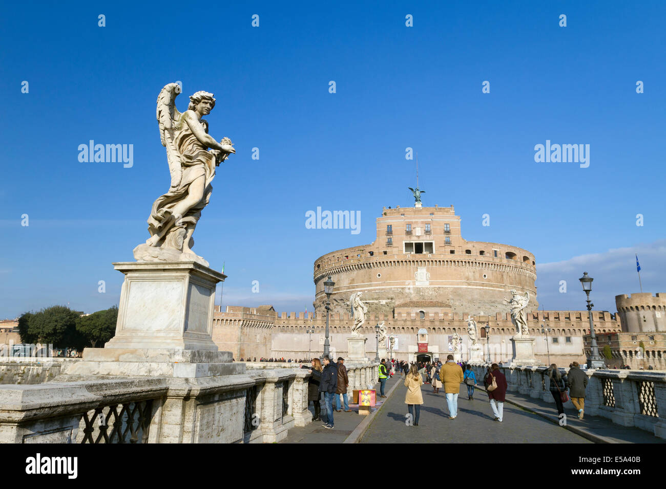 Castel Sant' Angelo, Rome, Italy Stock Photo - Alamy