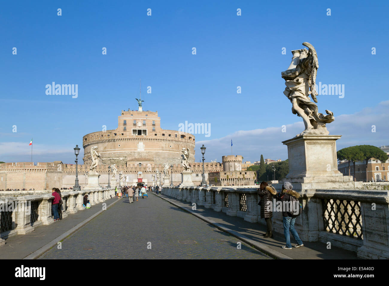 Castel Sant' Angelo, Rome, Italy Stock Photo - Alamy